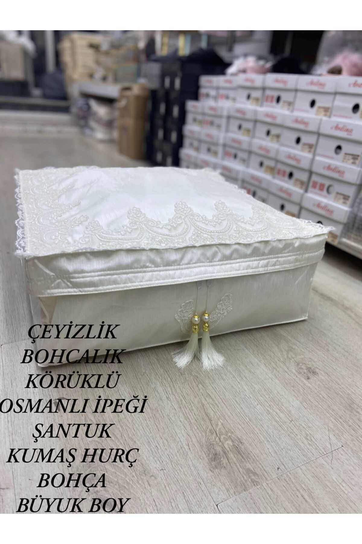 HMZ TEKSTİL ÇEYİZLİK BOHÇALIK ÖZEL TASARIM GÜPÜRLÜ OSMANLI İPEĞİ ŞANTUK ...