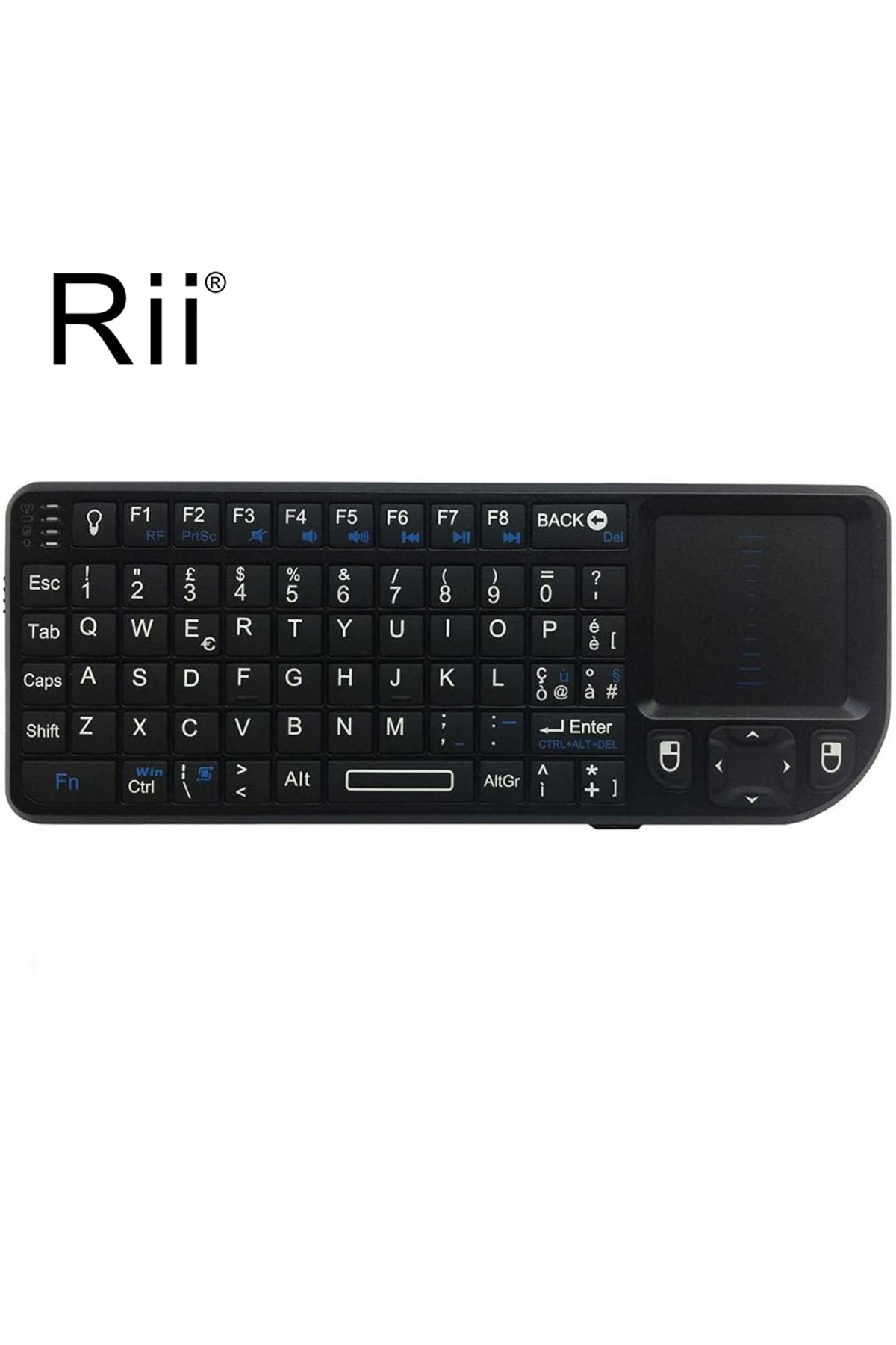 Choice Spanish Keyboard Rii X1 2.4GHz Mini Wireless Keyboard English/ES ...