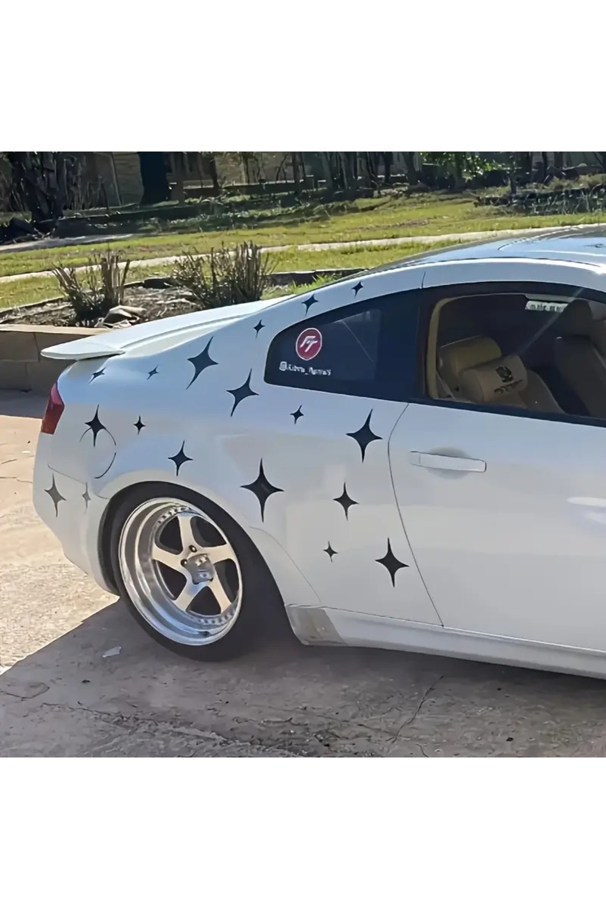 MS Major Selection Araba Otomobil Yeni Model 4 Köşeli Yıldız Seti 15 ...