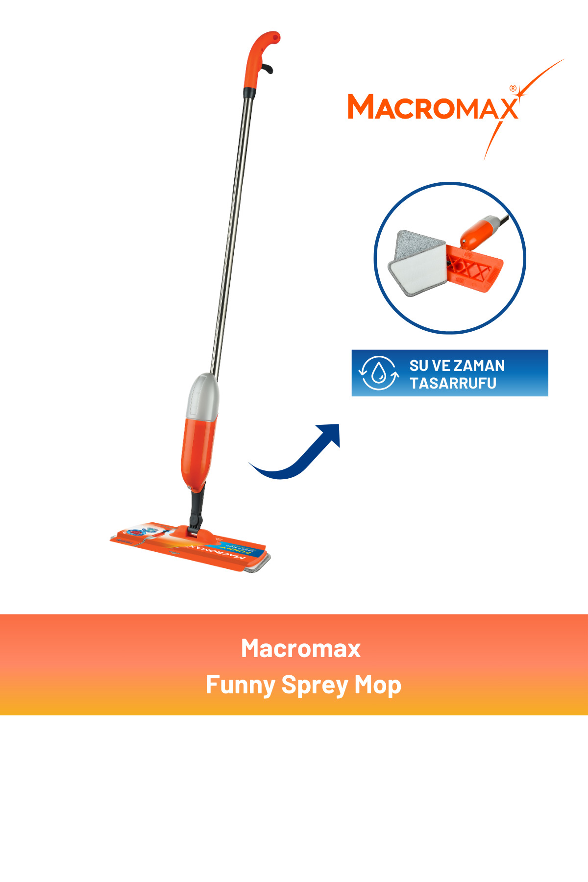 MACROMAX Funny Sprey Mop - Fiyatı, Yorumları