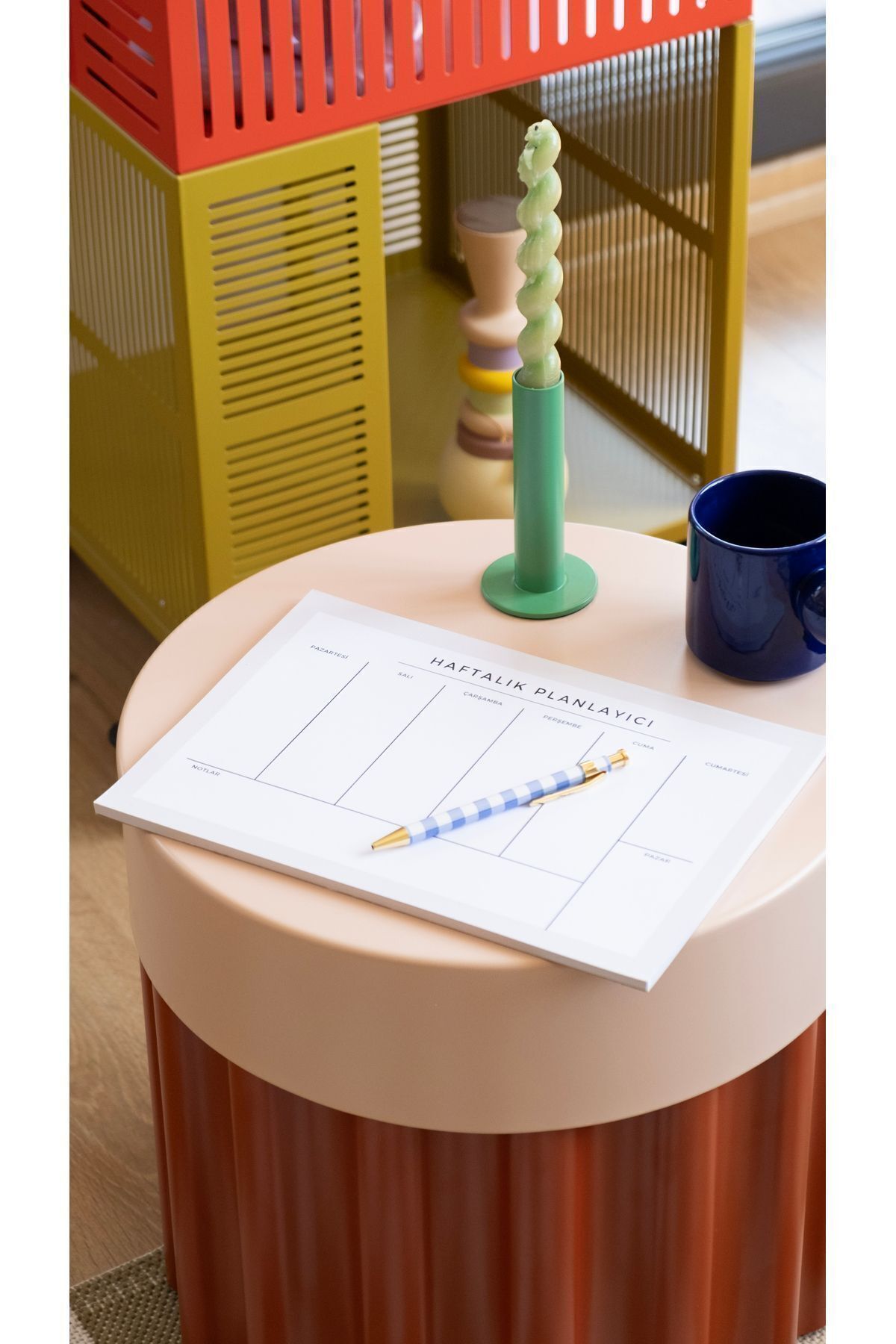 Chi-Chi Papers Büyük Boy Haftalık Masaüstü Planlayıcı - Gri - Fiyatı ...