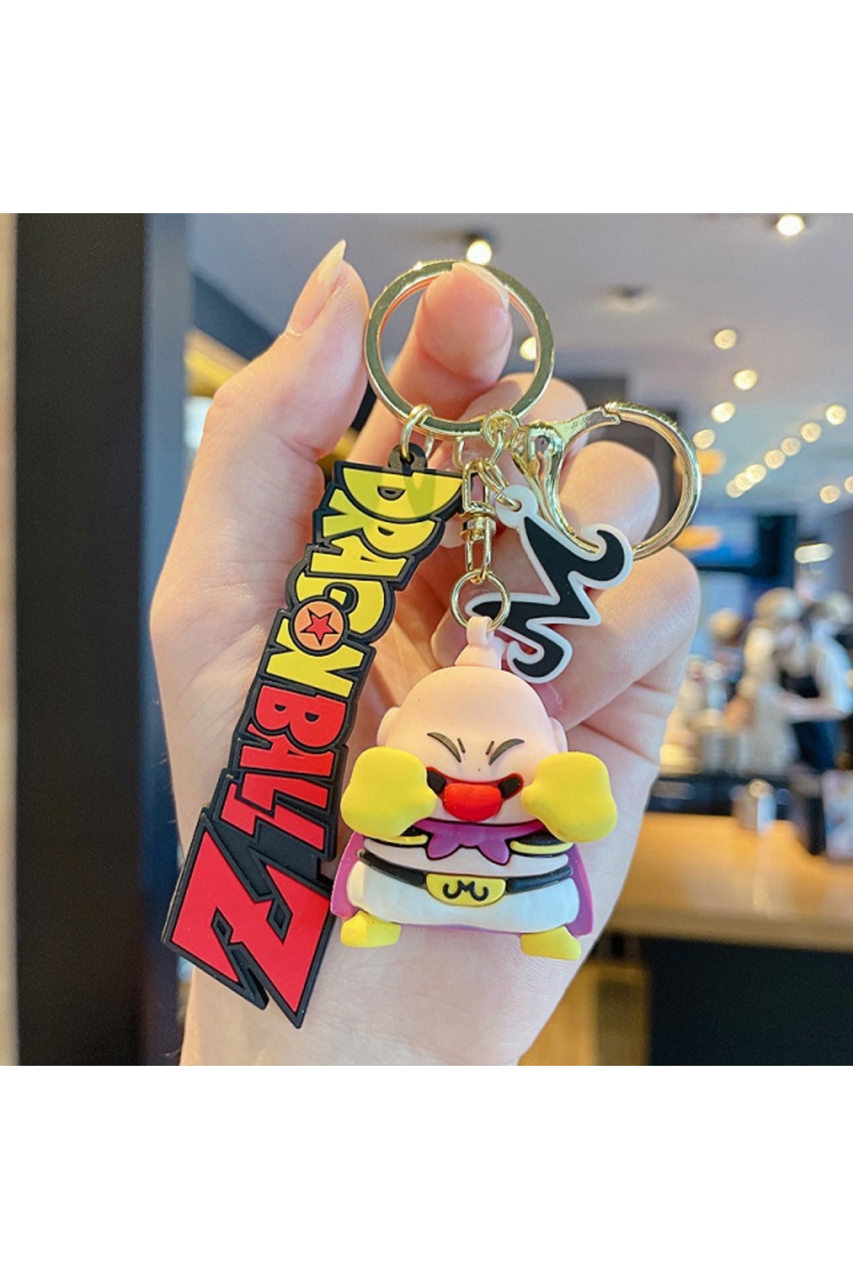 Choice Bandai Majin Buu A Dragon Ball Keychain PVC Cartoon Anime Figure ...