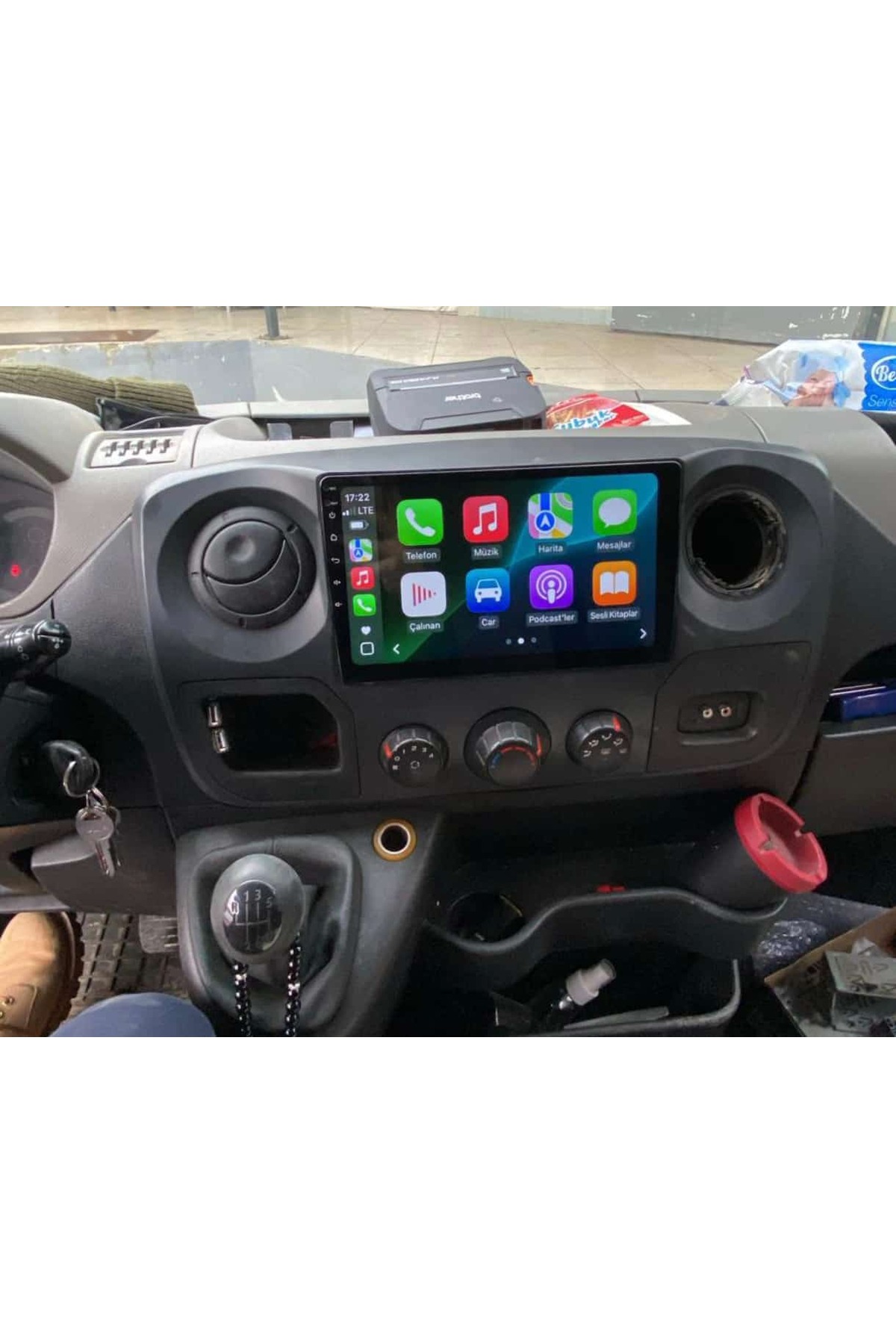 ClasKing RENAULT MASTER 10 INCH 2GB RAM 32GB HAFIZA ANDROİD MULTİMEDİA ...