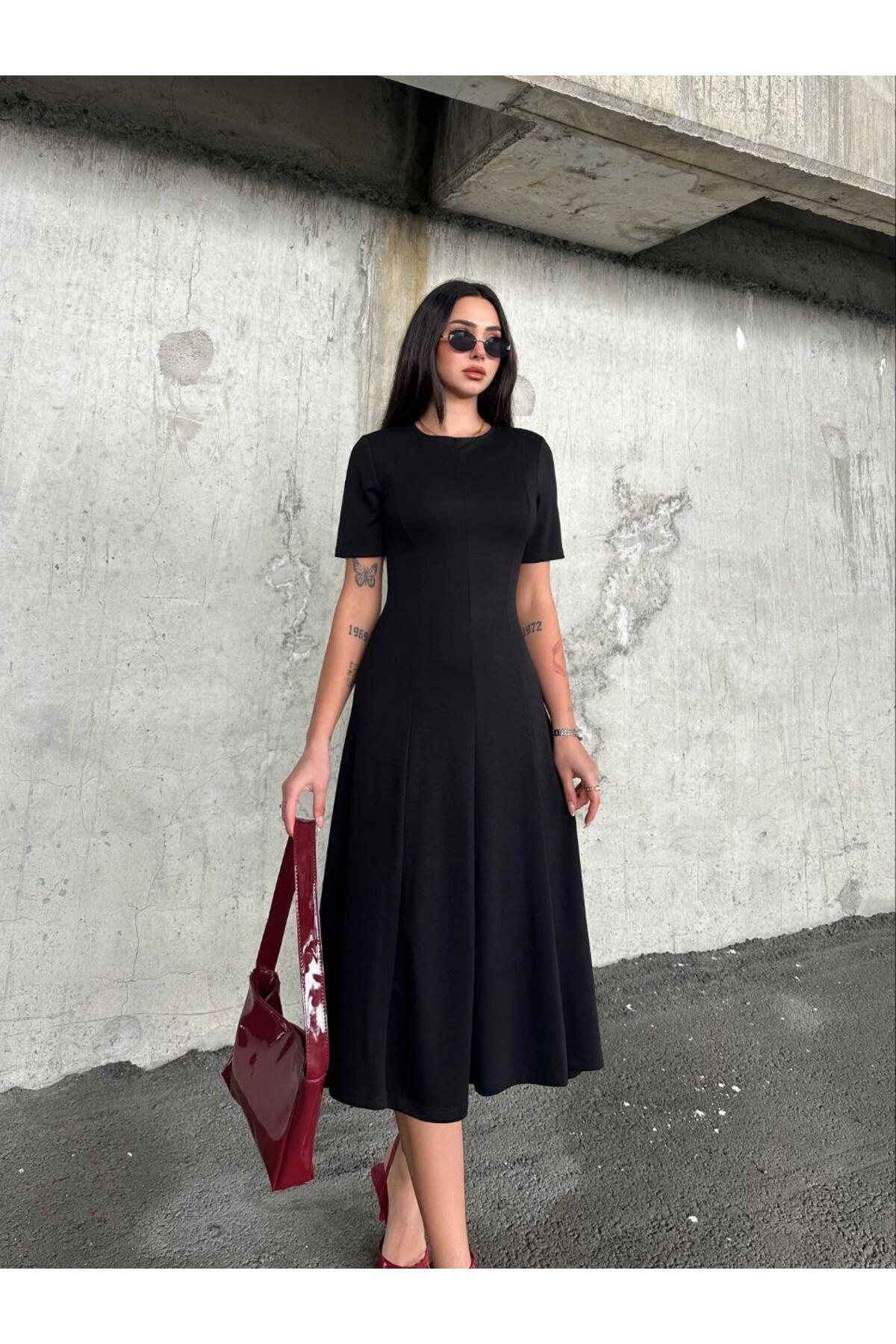 Elaxi Modal Kumaş Maxi Elbise - Fiyatı, Yorumları