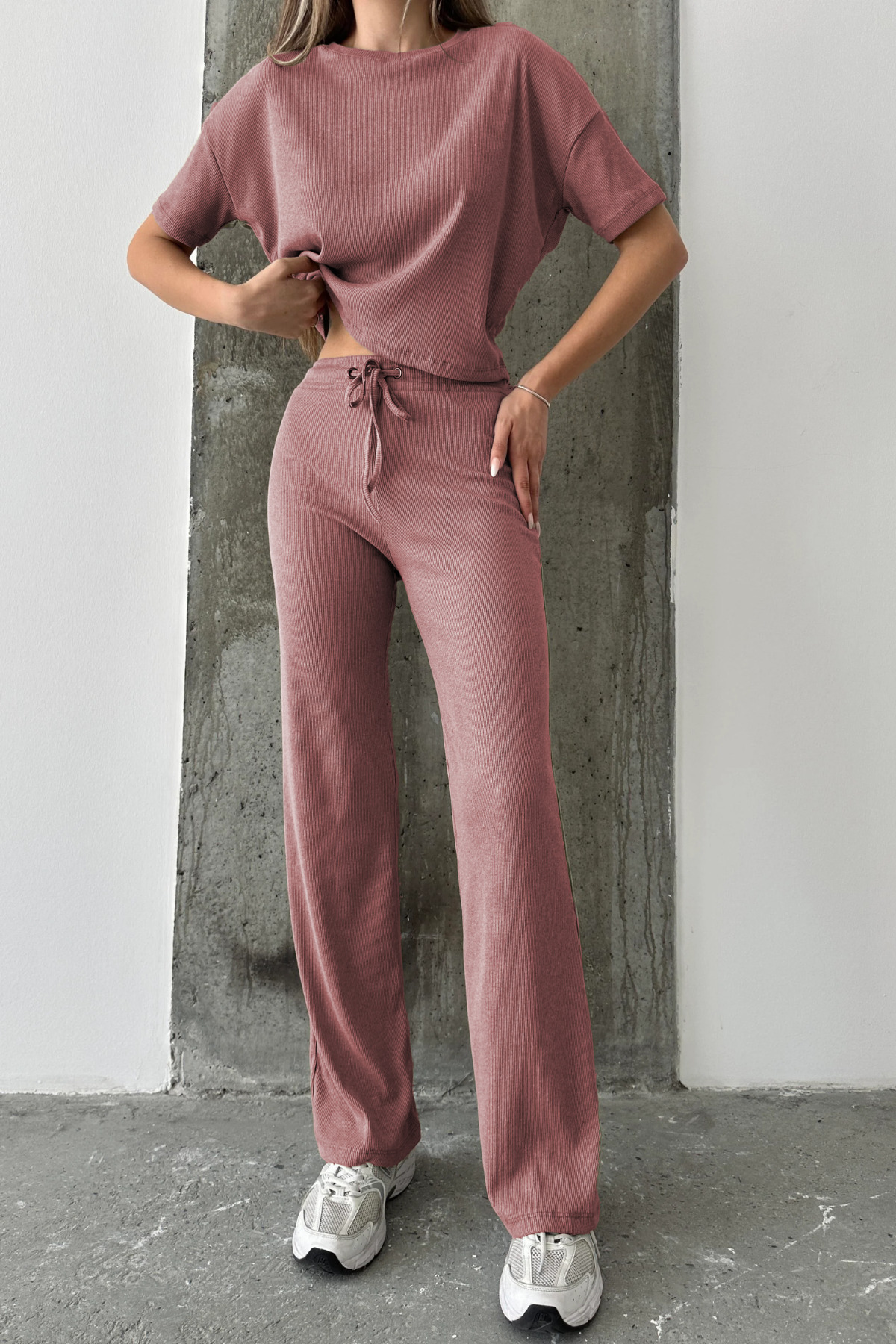 BayBayan Kadın Mevsimlik Rahat Kalıp Kaşkorse Takım - Fiyatı, Yorumları