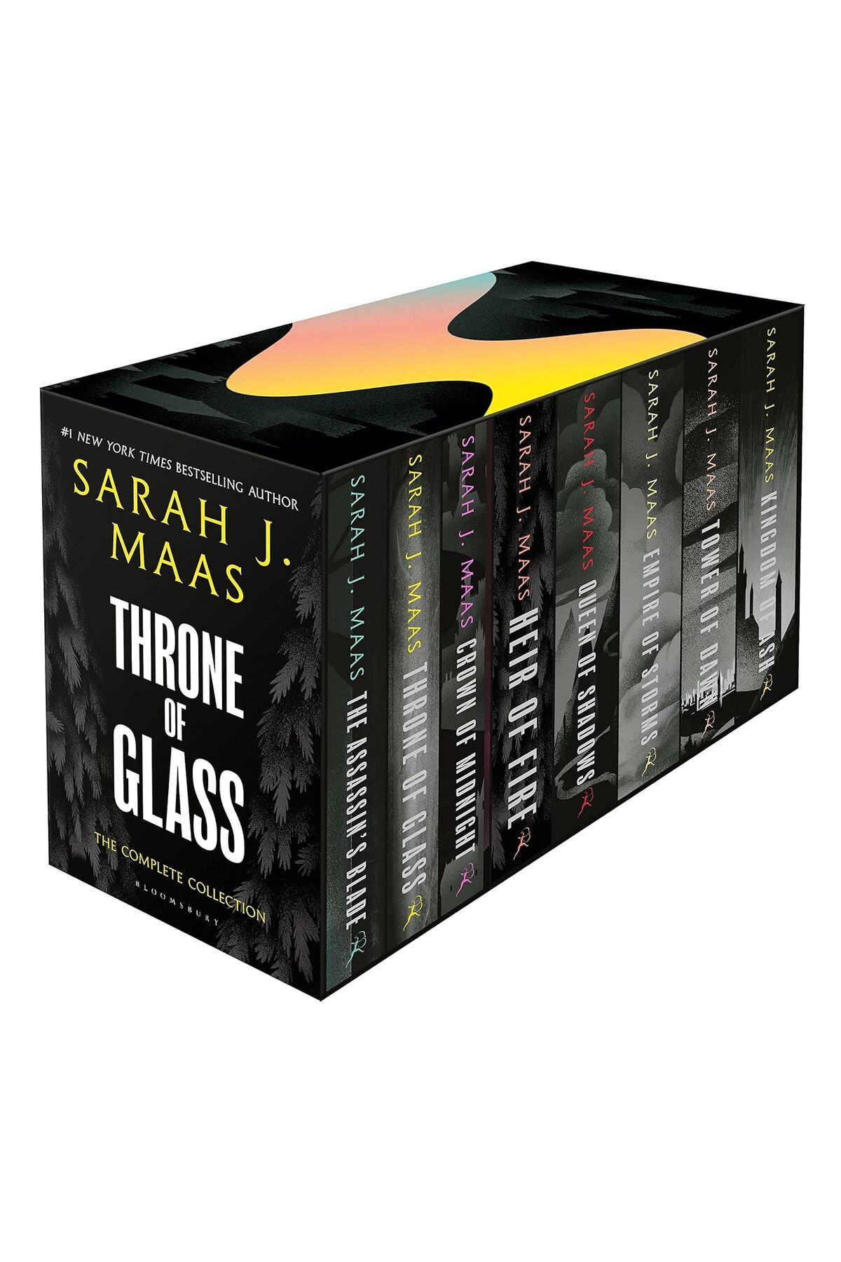 Bloomsbury Publishing Throne Of Glass Box Set (8-BOOK) - Sarah J. Maas ...