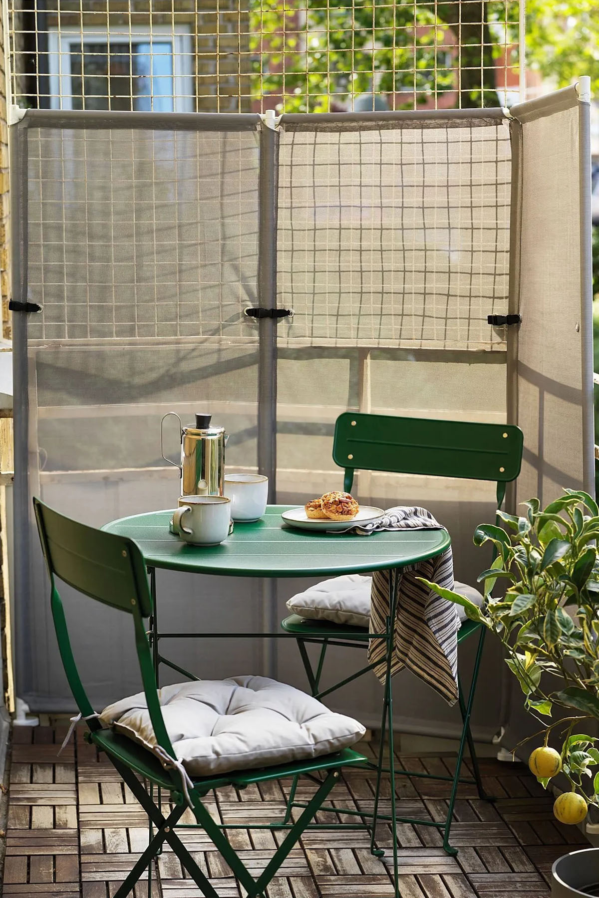 Binbirreyon Bahçe Balkon Seperatör Paravan 3 Kanatlı 185x150cm AA066 ...