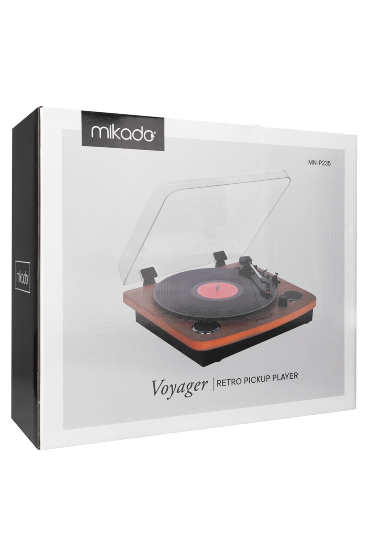 Mikado Mn-p235 Voyager Retro Ahşap Pikap Bluetooth Usb Hafıza Kartı Aux Dahili Hoparlör Fiyatı ...