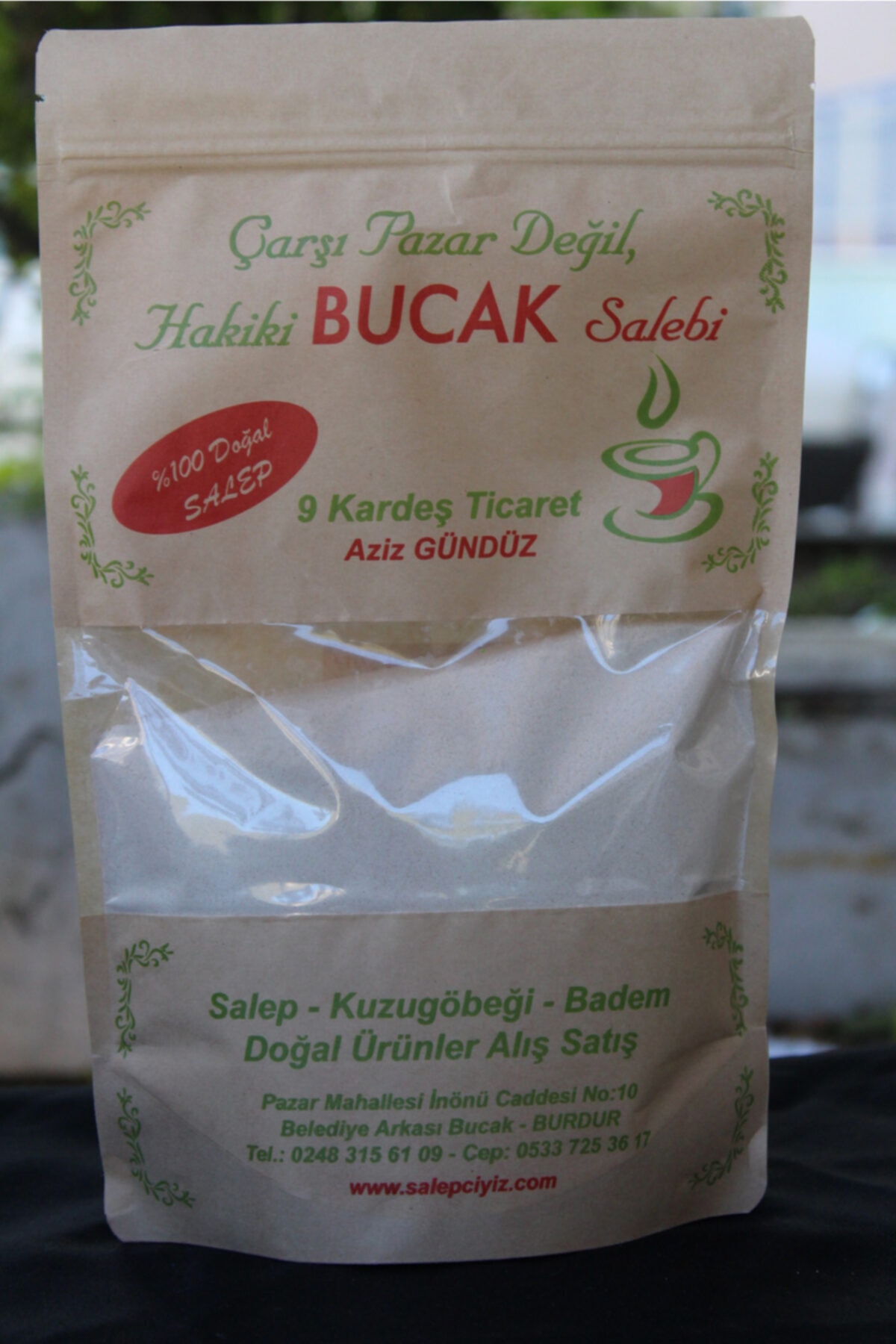 Aziz Gündüz Bucak Salep Meşhur Aziz Gündüz Meşhur Bucak Salebi 500 Gr ...