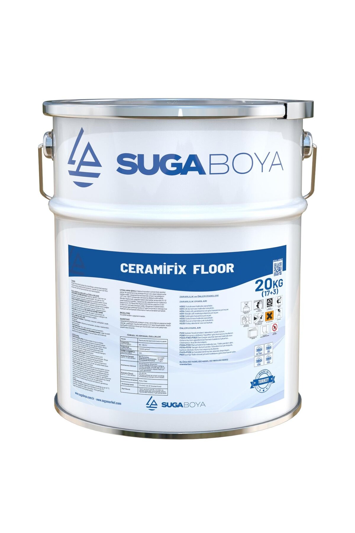 SUGA Ceramifix Floor Fayans,mermer, Granit Boyası 17 3 20 Kg - Fiyatı ...