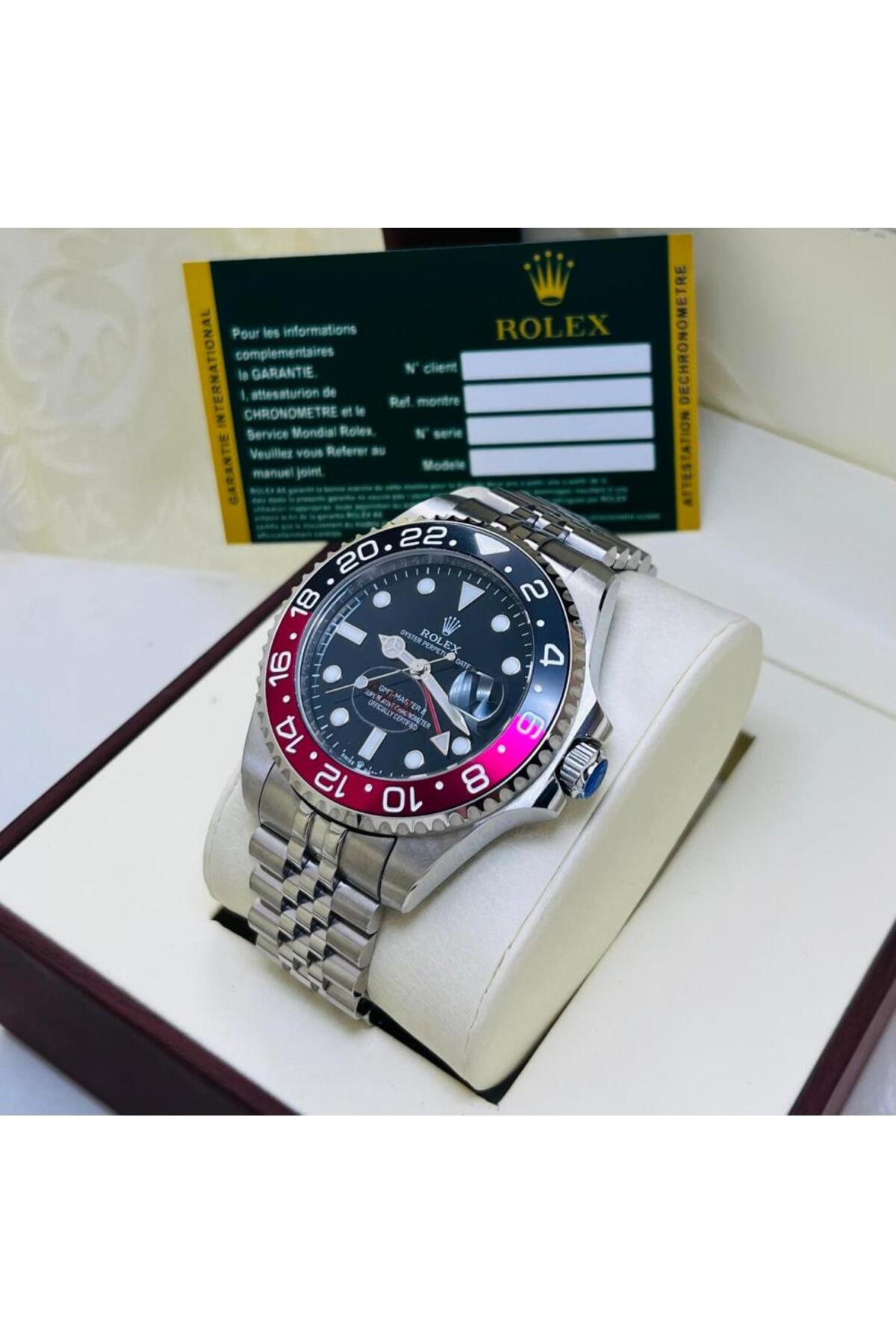 Rolex Rolex Pepsi Men's Watch with Luxury Design and Accessories- Trendyol