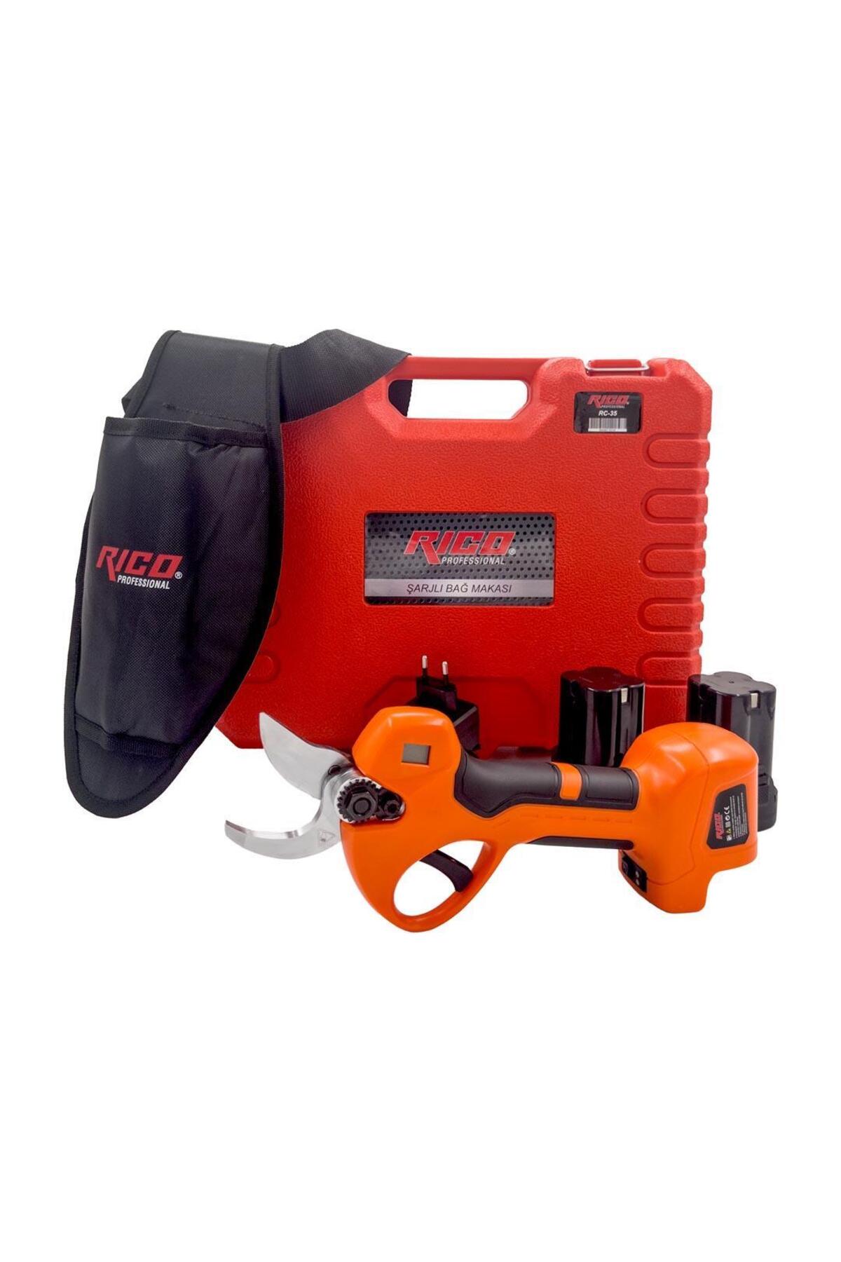 Rico RC4615 Çift Akülü Dal Budama Bağ Meyve Makası Testere Makas Ağaç ...