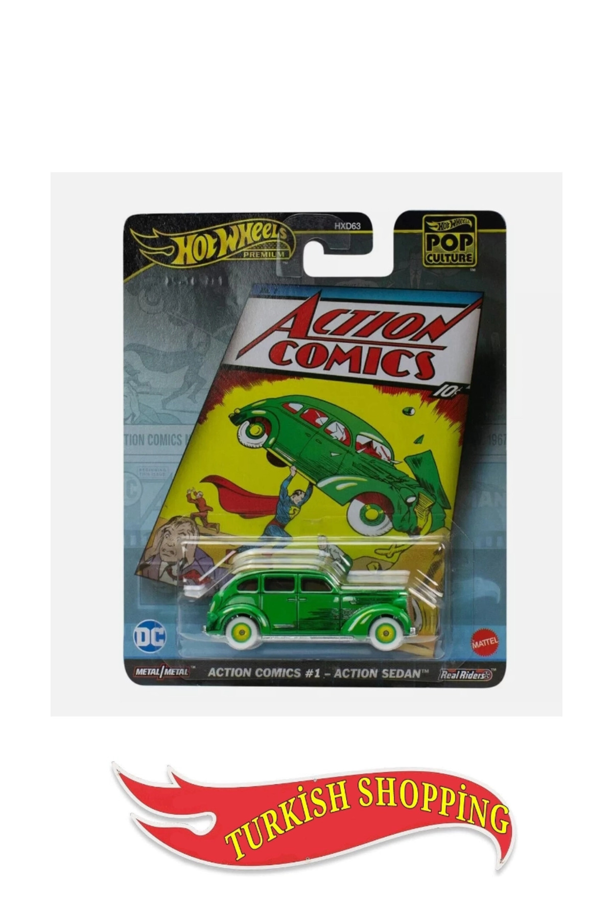 HOT WHEELS Pop Culture Action Comics Action Sedan - Fiyatı, Yorumları