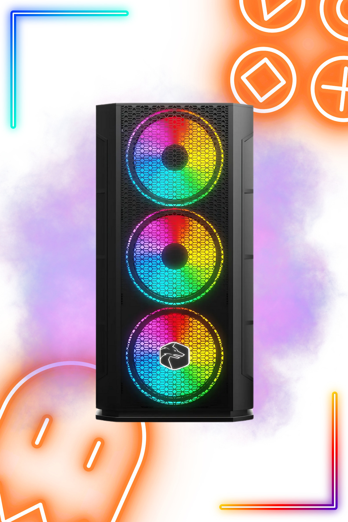 GAMİNGTECH İNTEL i5 12400F RTX3060Tİ 8 GB Ekran Kartı 500 GB NVEME M2ssd-16gb Ram-ARGB Oyuncu ...