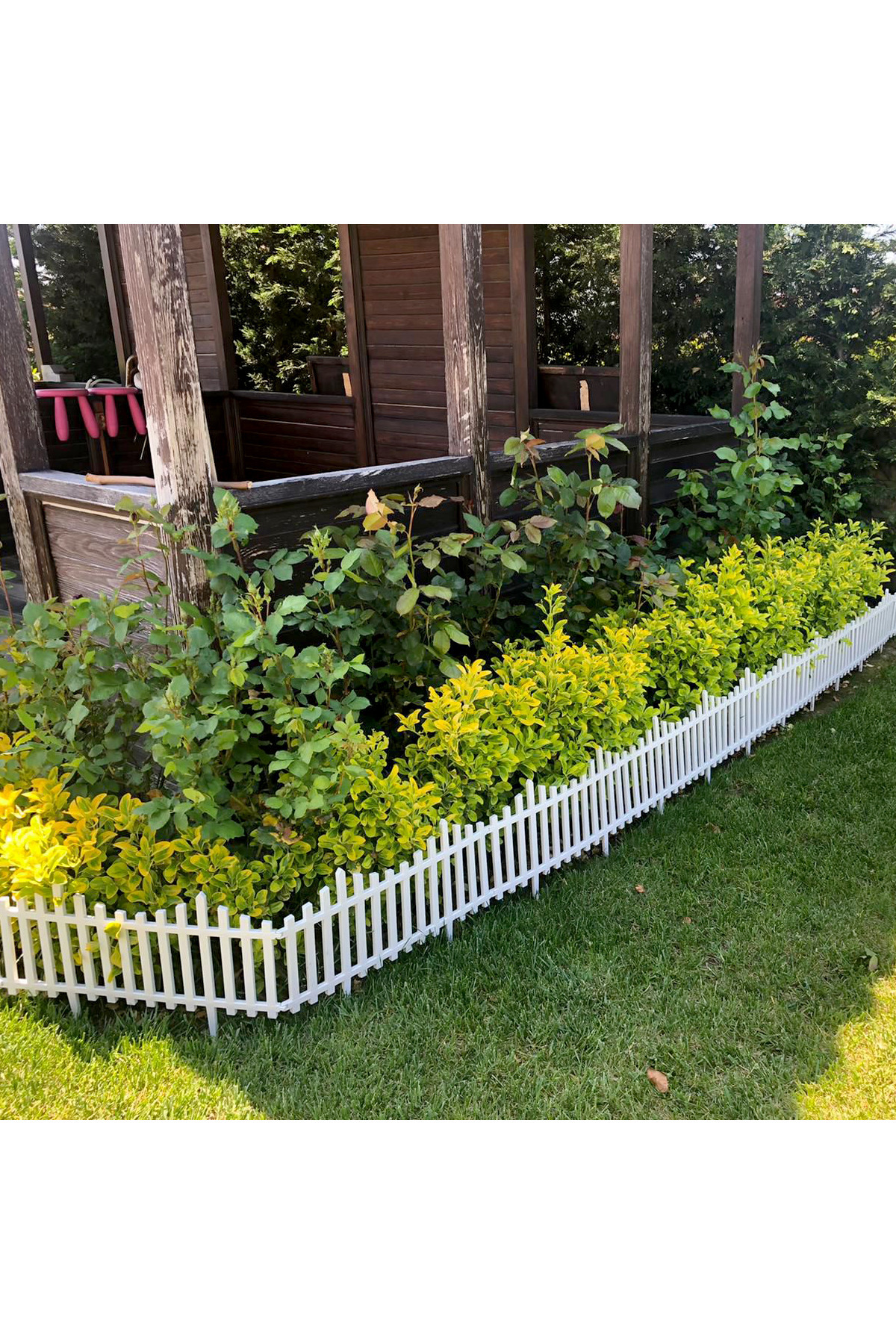 Ledle Bi 1 Adet Dekoratif Bahçe Çiti- Genişlik 59 Cm Yüksekli 39 Cm ...