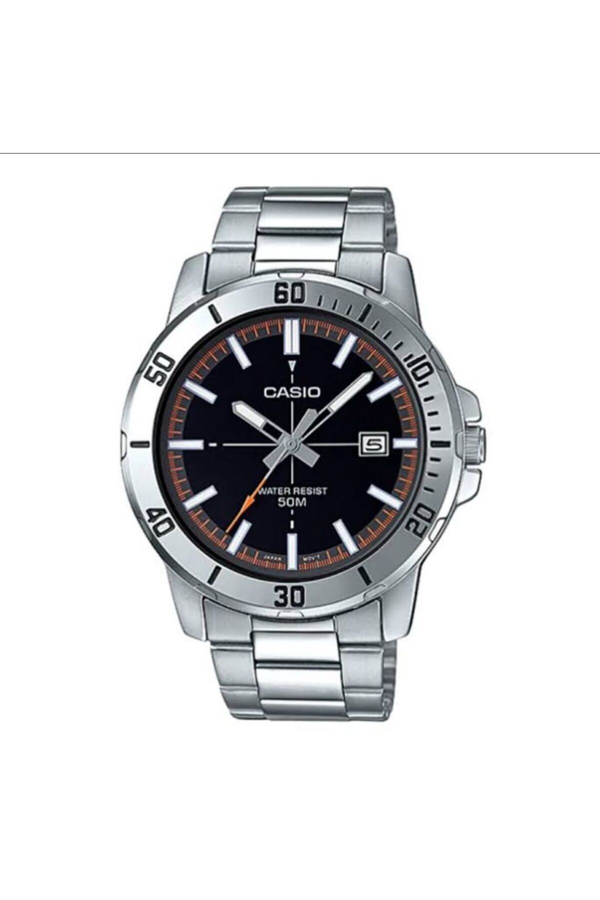 Casio Casio Men's Analog Watch with Stainless Steel Strap MTP-VD01D ...