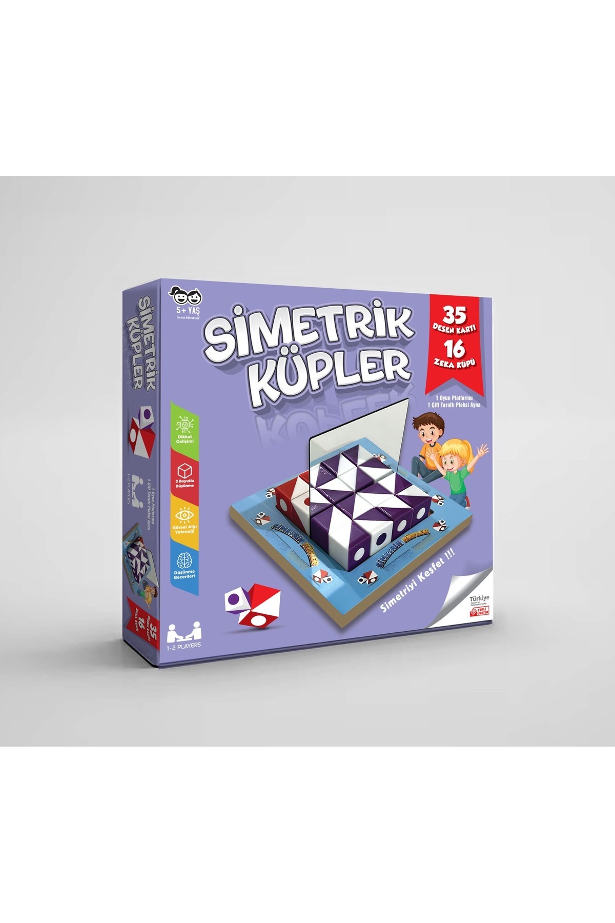 MindArea Simetrik Küpler Görsel Beceri Küpleri Simetriyi Keşfet ...
