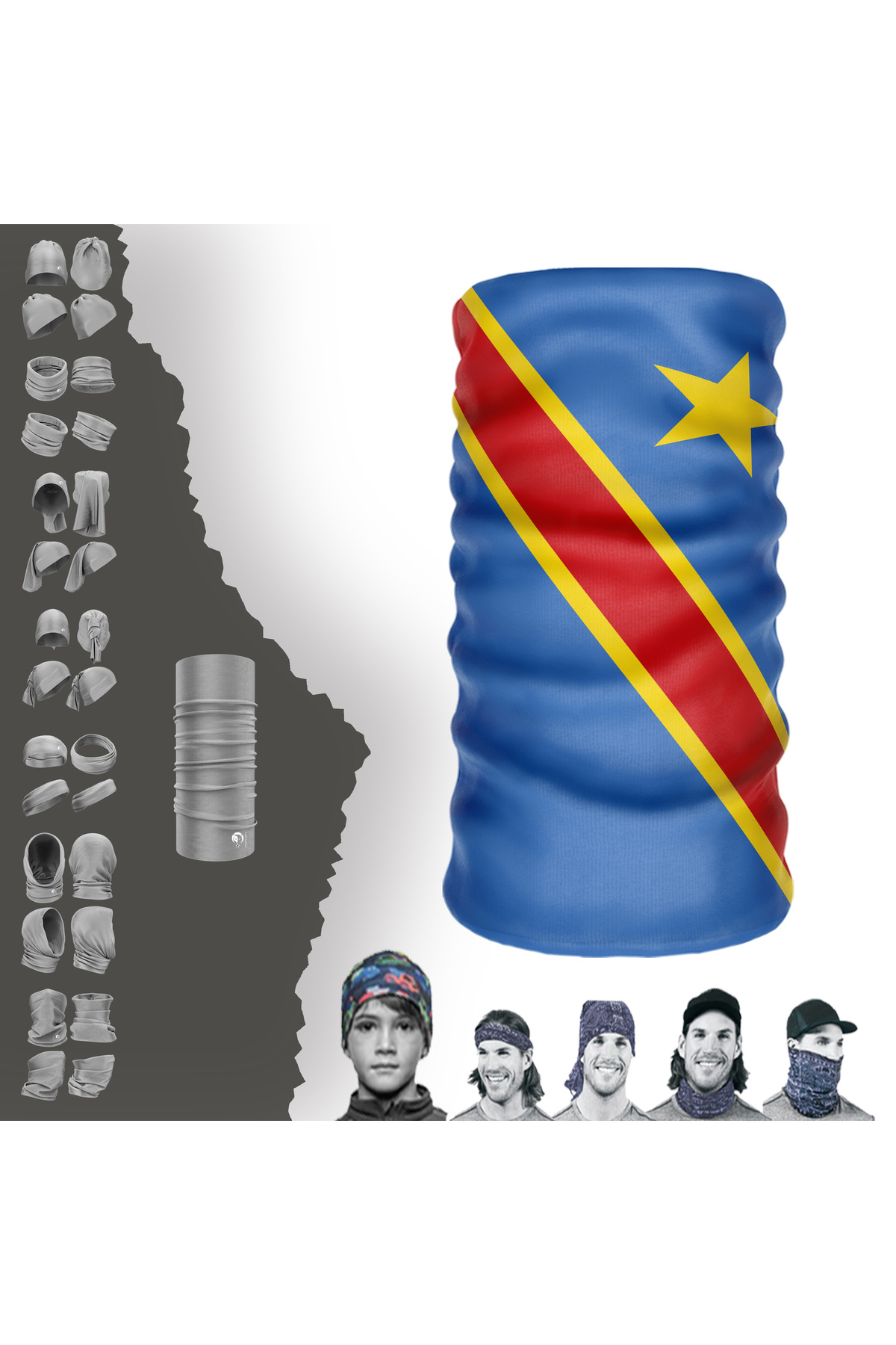 e-Taktik Višenamenska zastava Demokratske Republike Kongo Bešavna UV ...