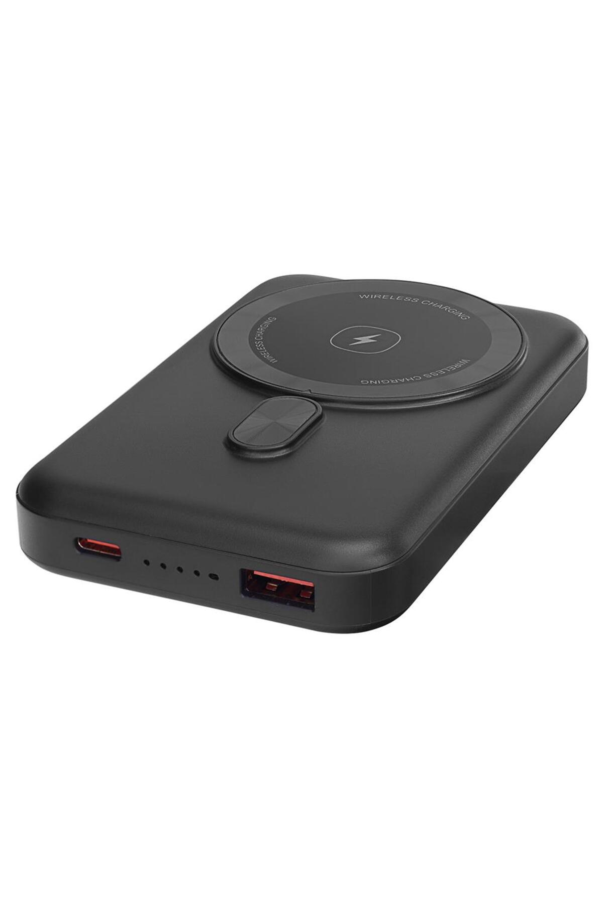 S-Link M1031 10000mAh Magsafe 15W HSC22.5W+PD20W+QC3.0 Siyah LCD ...