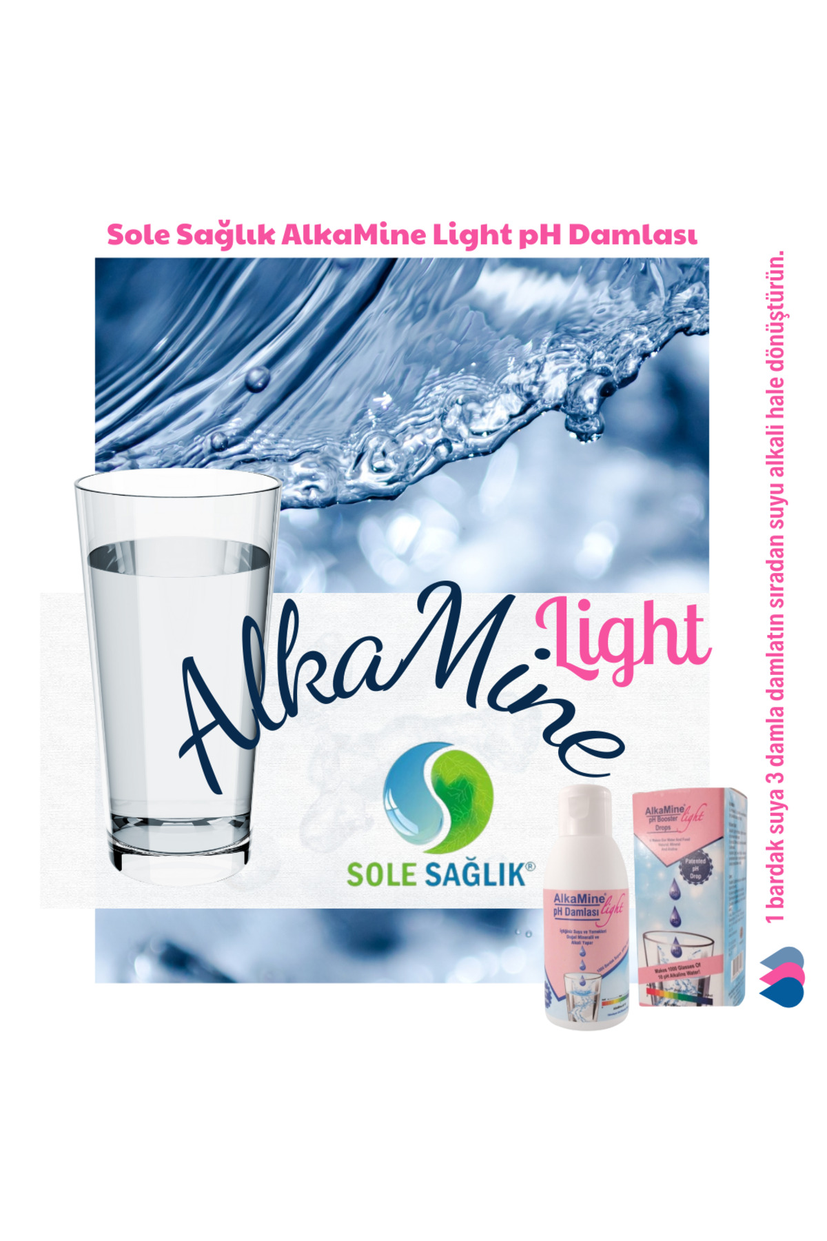 Sole Sağlık Alkamine Light Alkali Ph Damlası 3'lü Set - Fiyatı, Yorumları