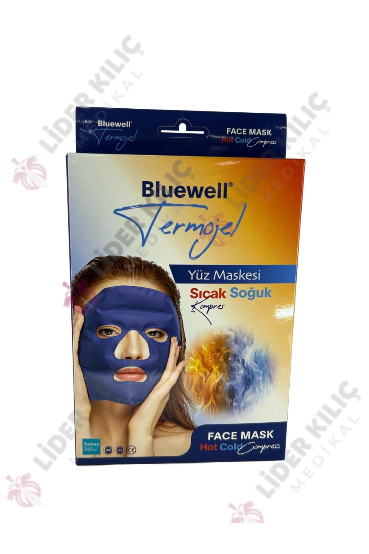 BLUWELL TERMOJEL YÜZ MASKESİ SICAK SOĞUK KOMPRES (KUMAŞ KAPLAMALI ...