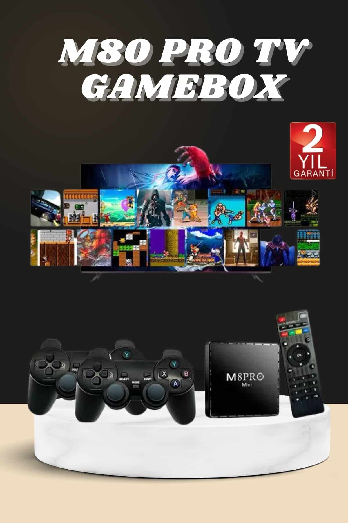 teknodayım Android Tv Box 2.4g 10k Ultra Hd 2gb Ram 64gb Hafıza 10000 ...