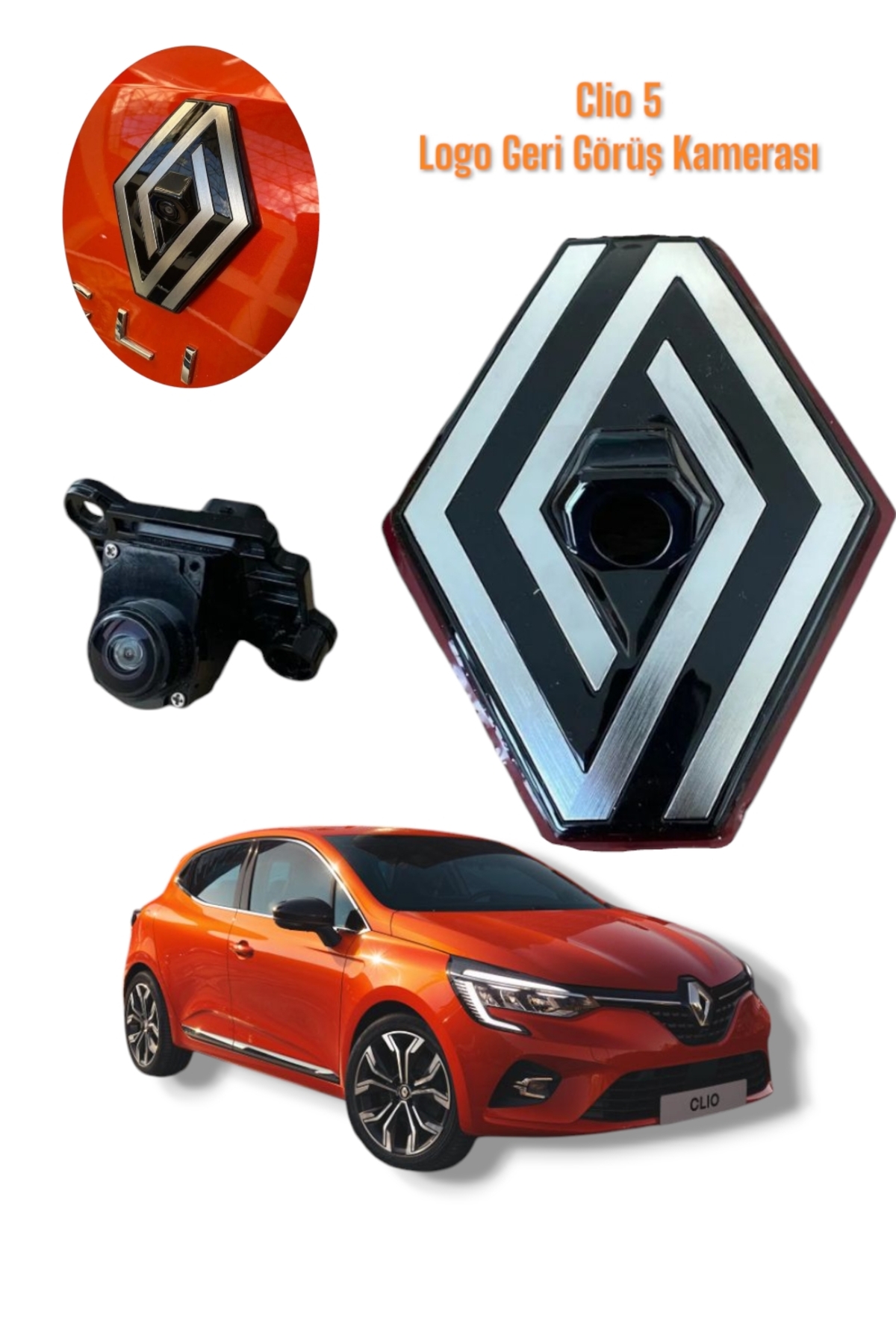 Orjinal Renault Clio 5.5 (FAZ 2) Logo Ve Arka Görüş Kamerası - Fiyatı ...