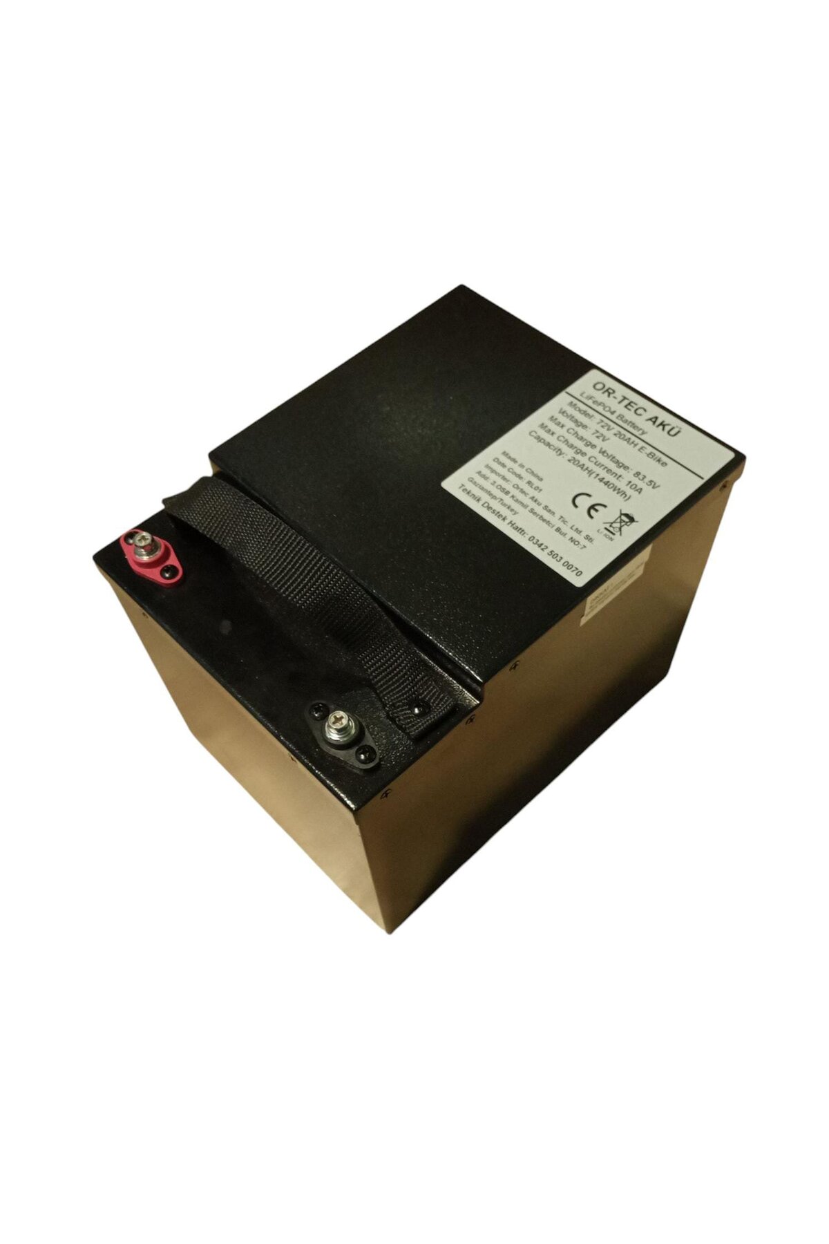 Ortec 72V 20AH LiFePo4 BATARYA - Fiyatı, Yorumları