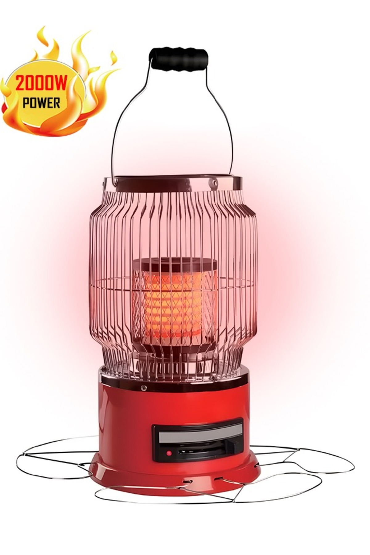 TOSCANA U 2000W Electric Heater for Home Winter 360 Degree Heater with ...