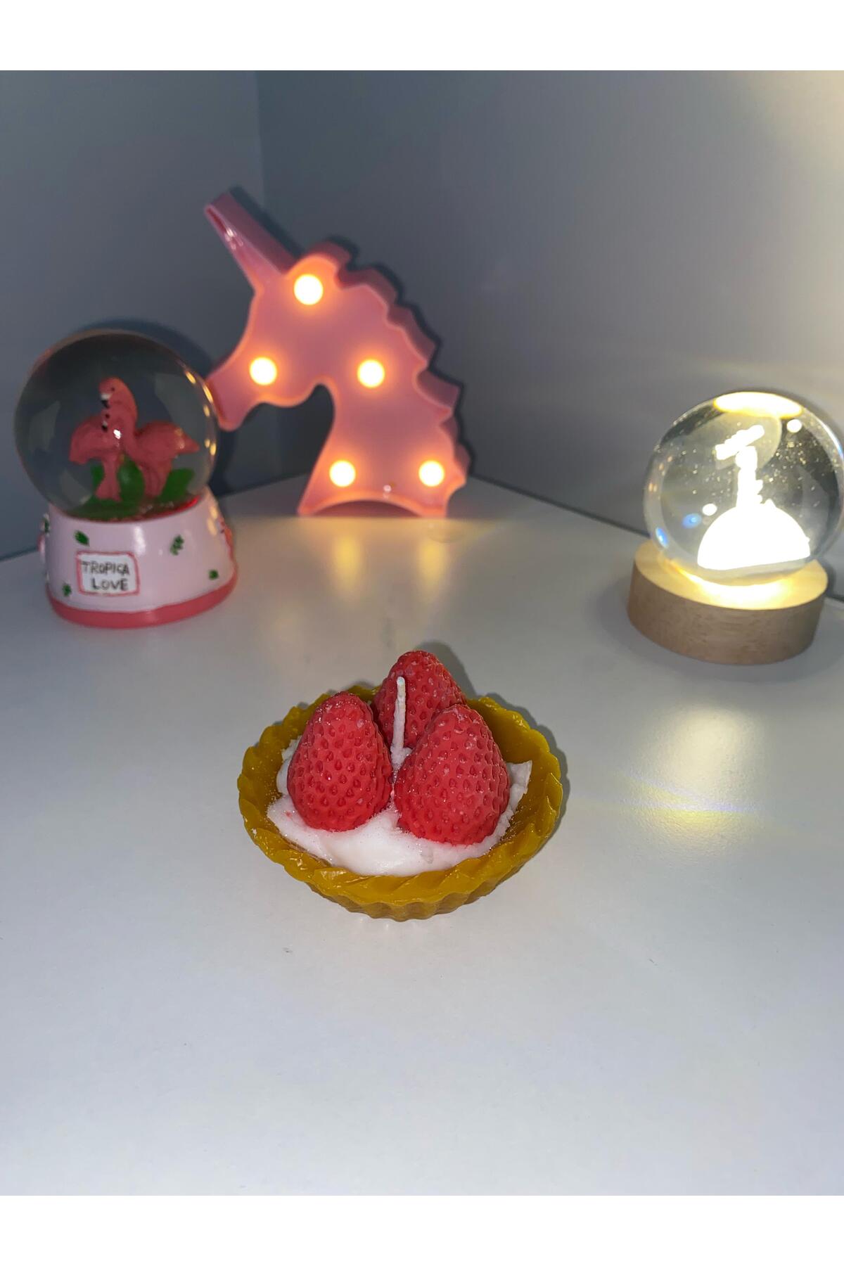 Petra Candle Çilek Tart Soya Mum - Fiyatı, Yorumları