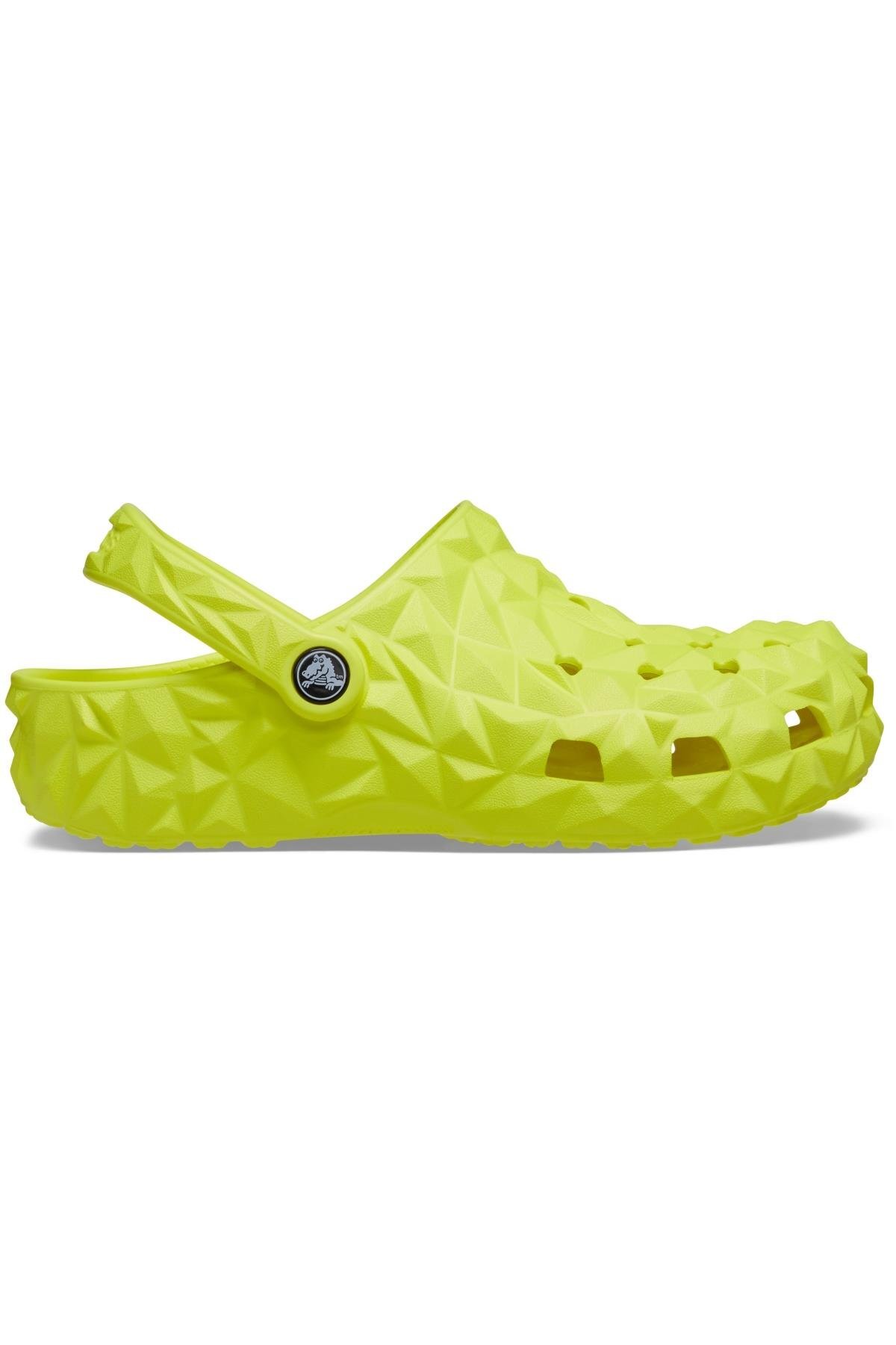 Crocs Classic Geometric Clog Neon Yeşil - Fiyatı, Yorumları