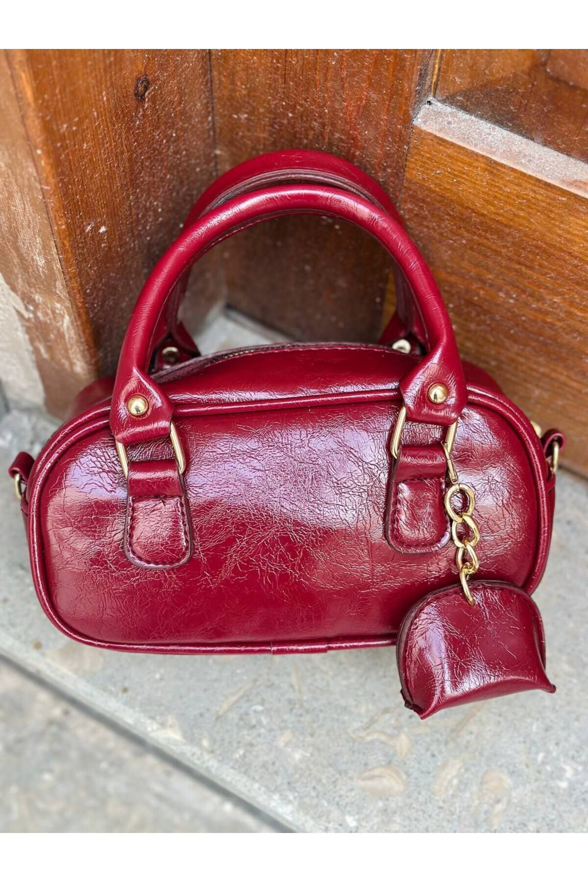 Butik Bordo Kadın El Ve Çapraz Omuz Çantası(CHARMLI) - Fiyatı, Yorumları