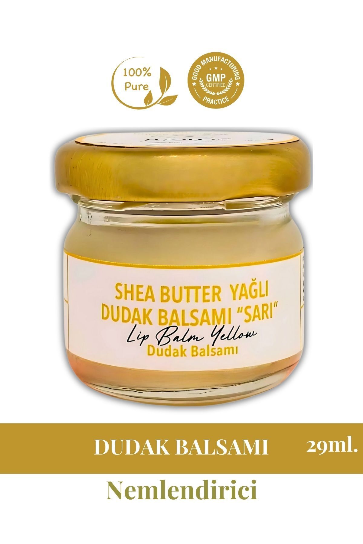Bioran Dudak Bakım Kremi - Lip Balm (LİMON KABUĞU & SHEA BUTTER YAĞLI ...