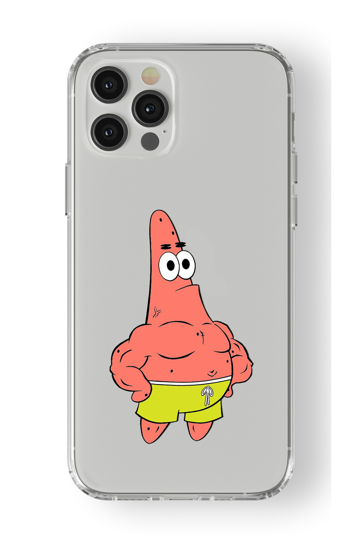 Multitronic iPhone 16 Pro Compatible Muscular Patrick Design Printed ...