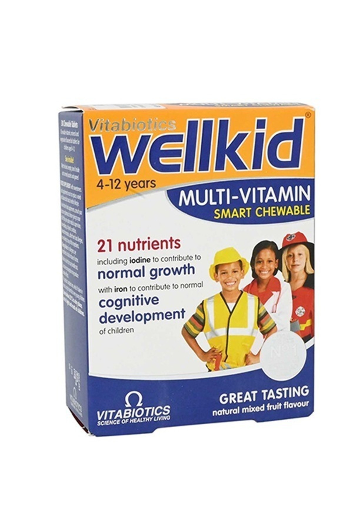 Vitabiotics Wellkid Smart Chewables - 30 Tabs- Trendyol