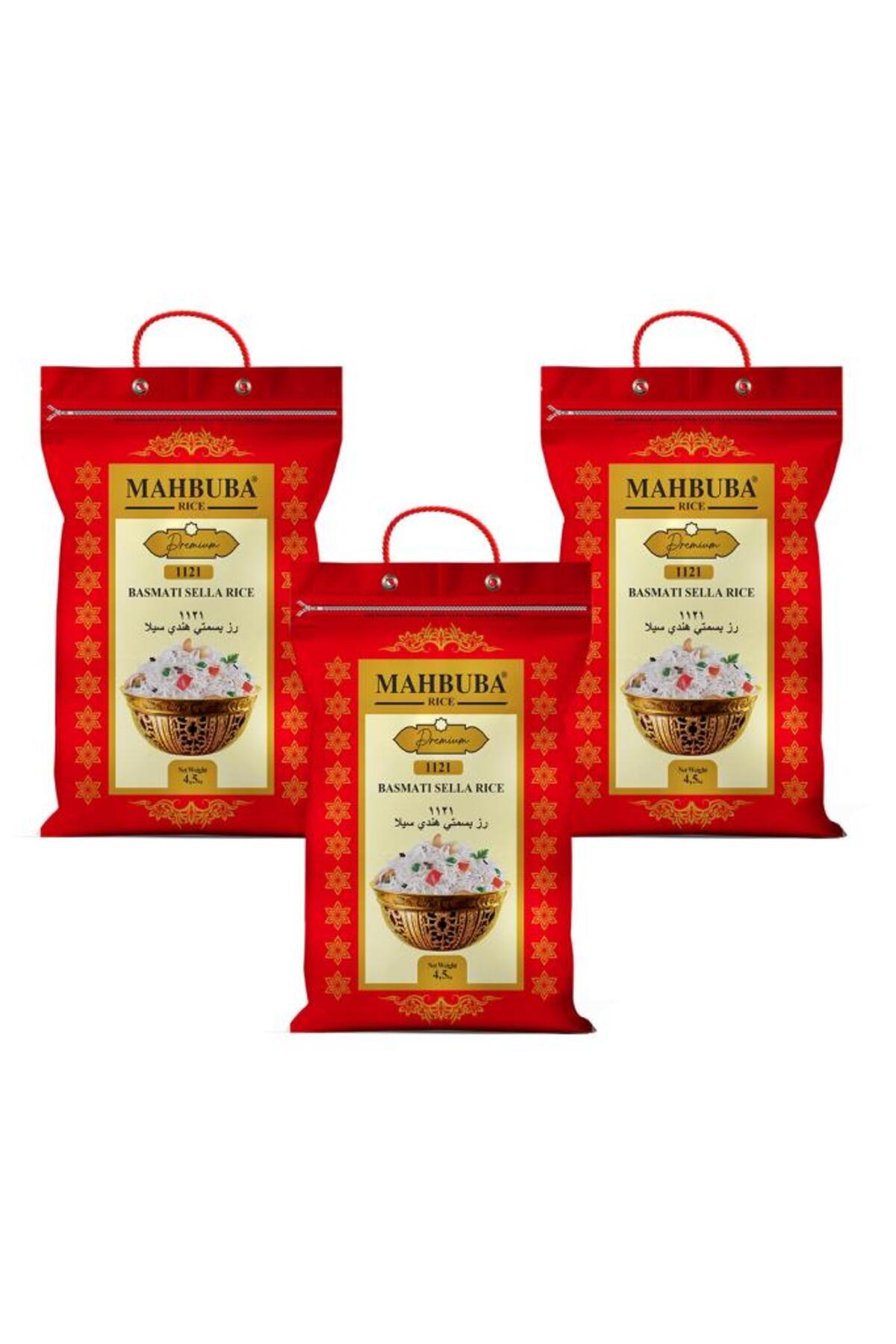 Mahbuba 1121 Premium 3x4,5kg Glutensiz Basmati Diyet Pirinç ( Pilav ...