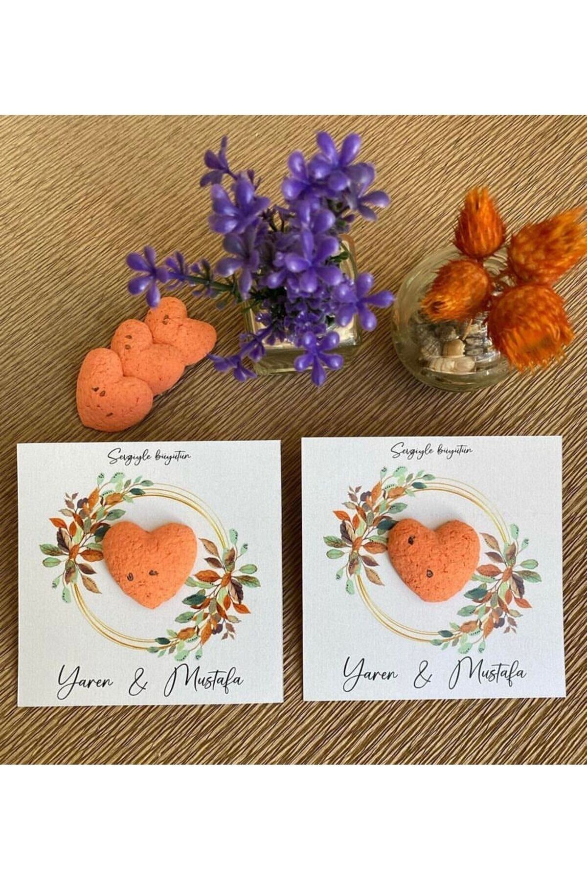gizemli tohumlar gizemli atolye Tohumlu Kart 50 Adet Nikah Kına Nişan ...