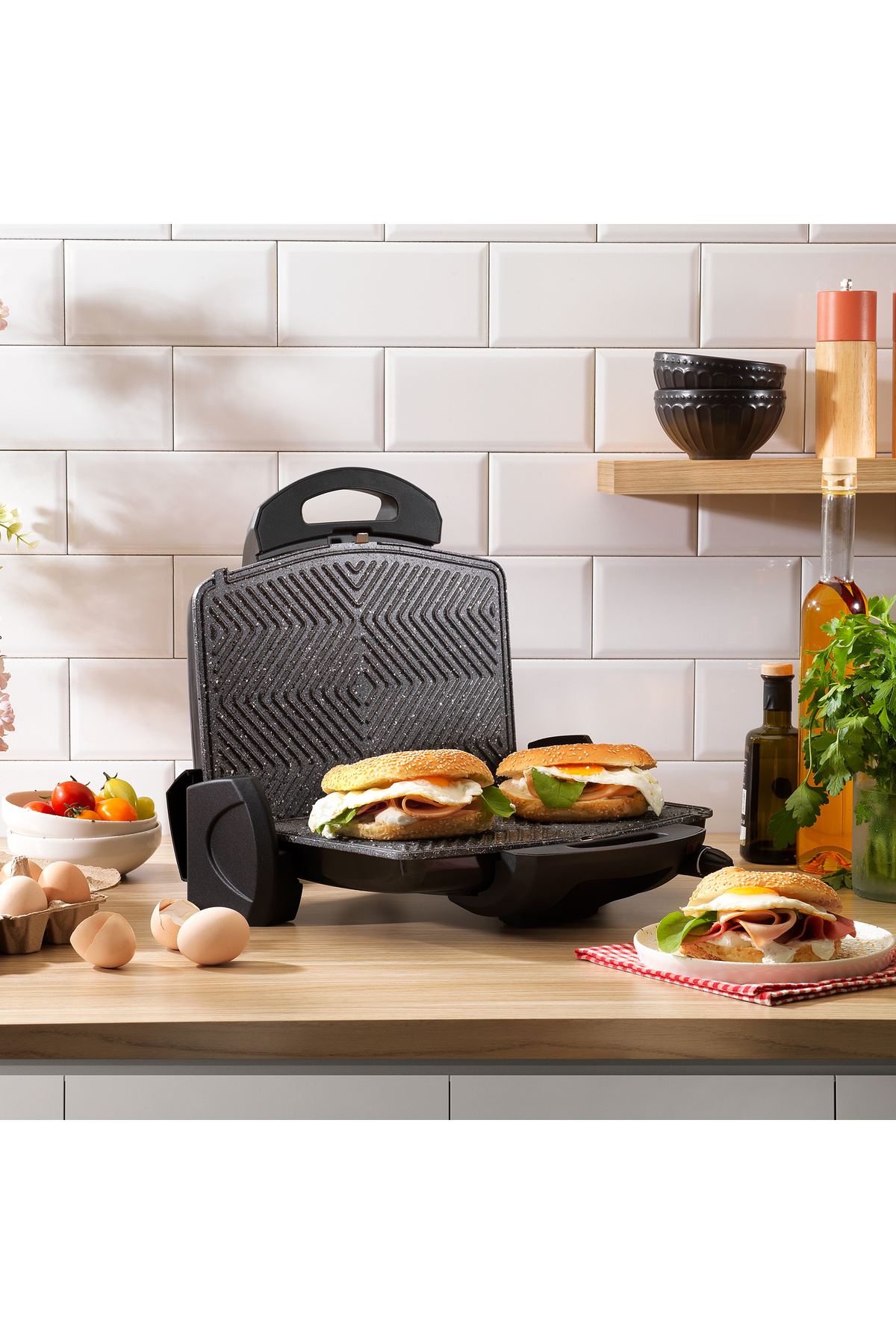 Schafer Grill Chef Tost Makinesi-siyah - Fiyatı, Yorumları