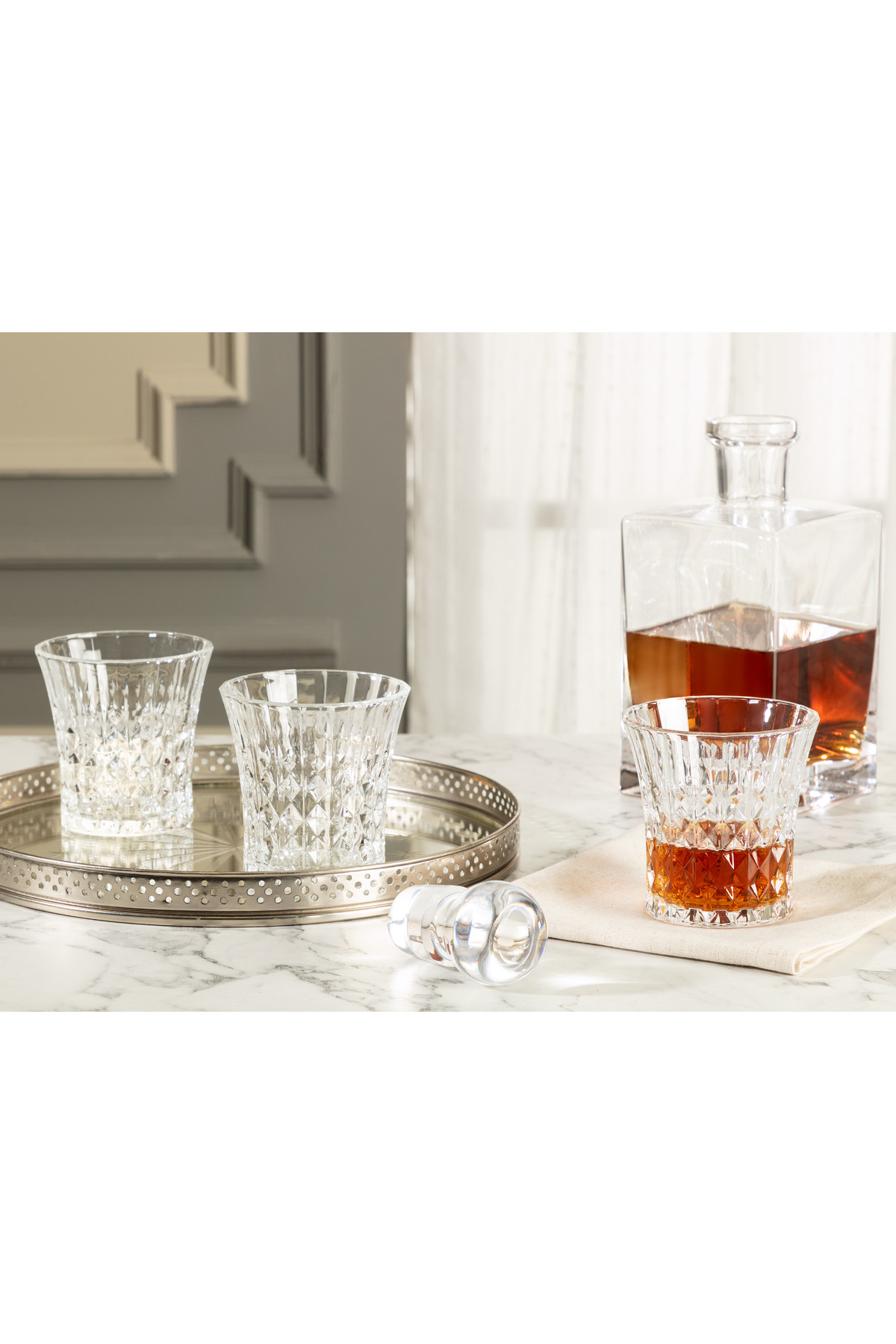 Madame Coco Stephanie 4er-Set Wassergläser- Trendyol