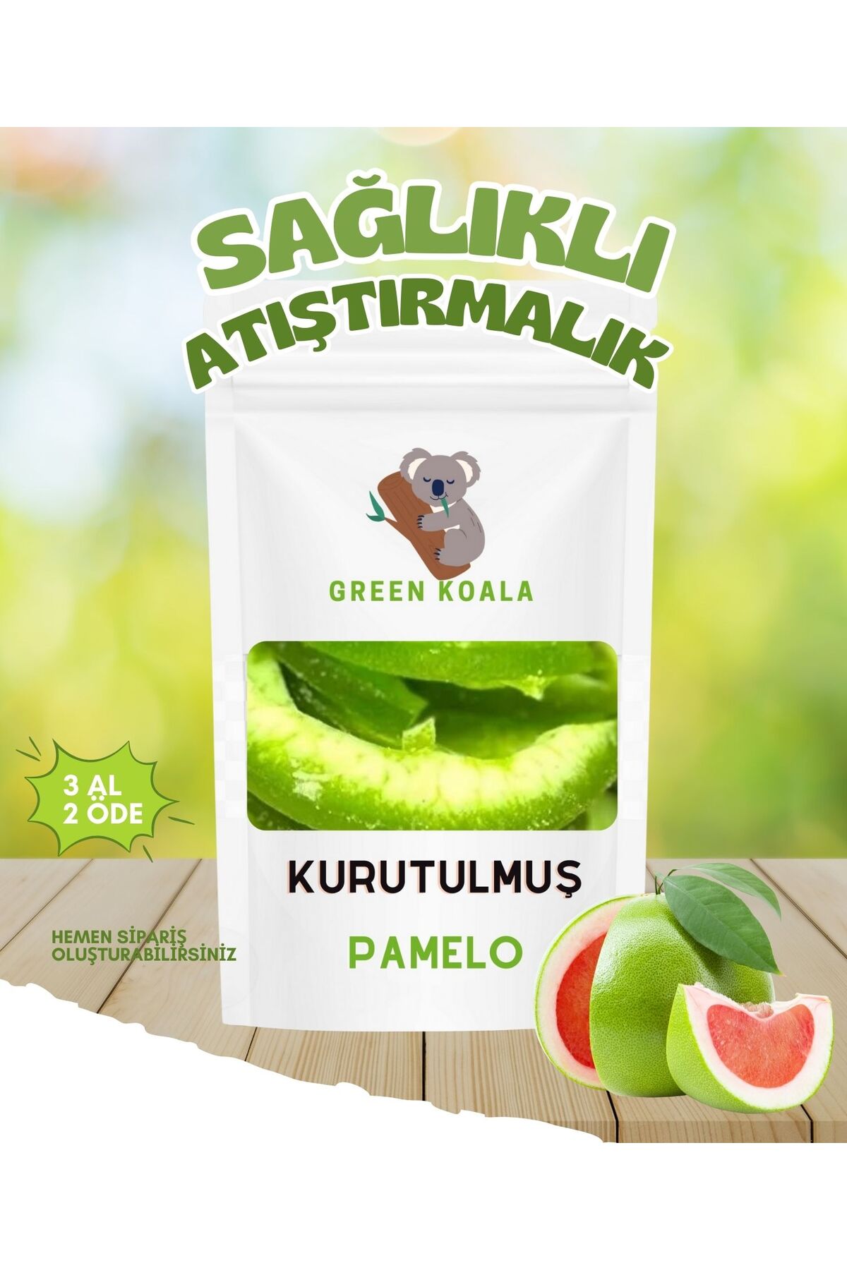 Green Koala Kurutuşmuş Pamelo Deluxe 100 gr - Fiyatı, Yorumları