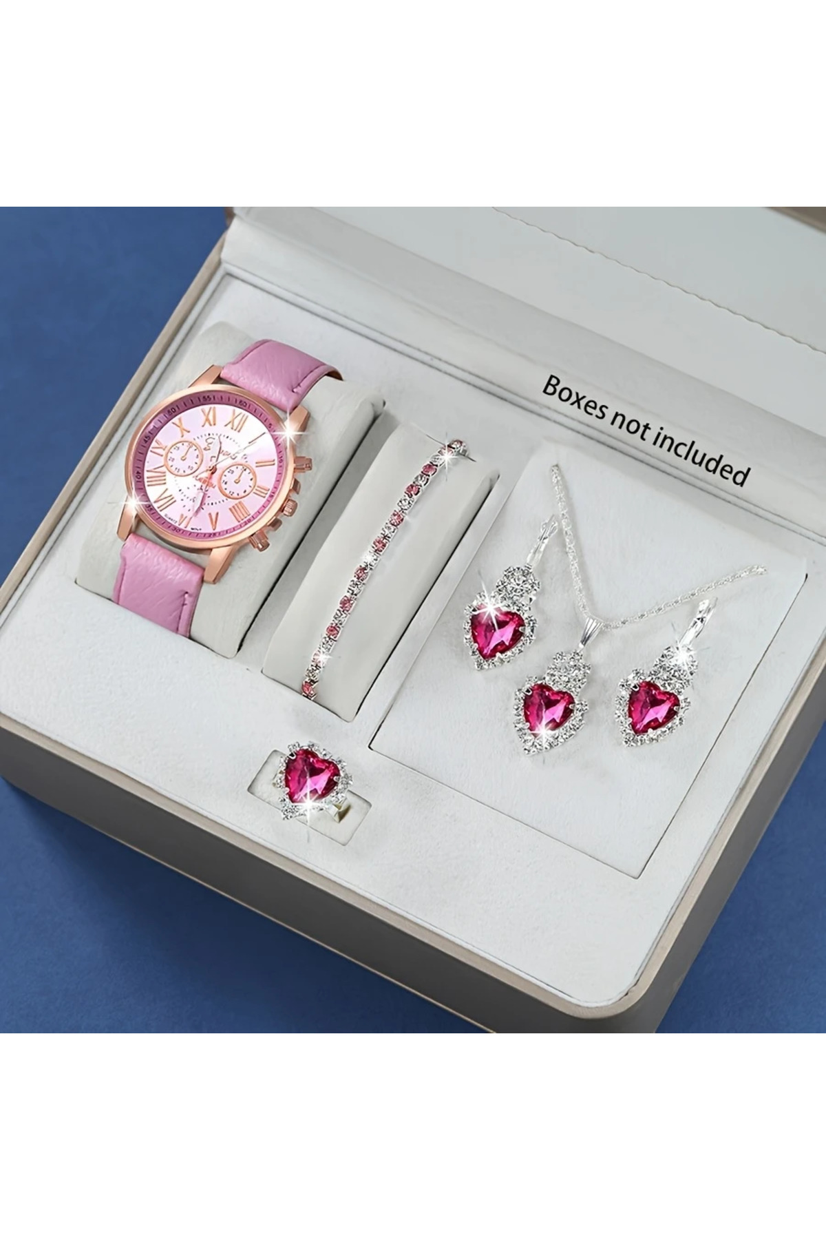 Geneva Kadın Saat & Takı Seti - 1 Saat + 5 Aksesuar - Fiyatı, Yorumları