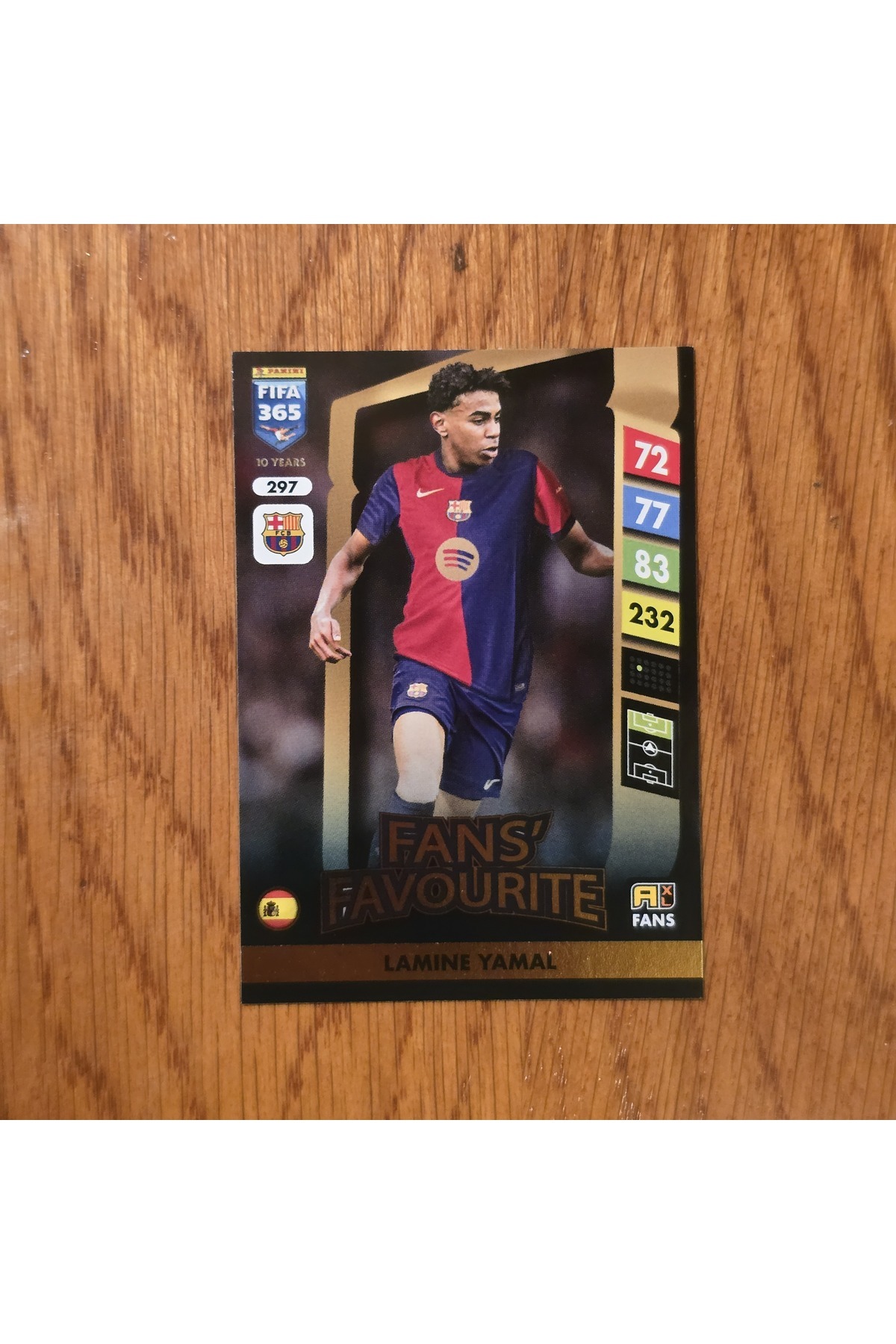 Panini FIFA 365 - Lamine Lamal Fan's Favourite 297 - Fiyatı, Yorumları