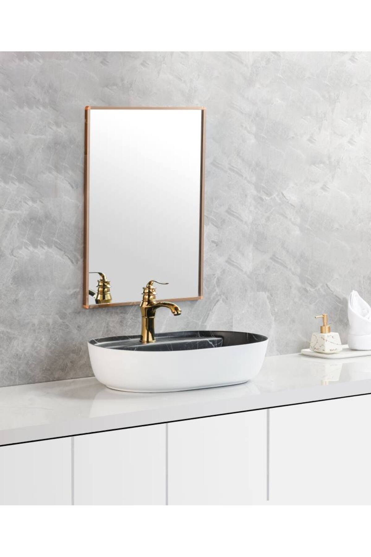 harmeh TEZGAH ÜSTÜ ÇANAK LAVABO H103 61X41*13 CM - Fiyatı, Yorumları