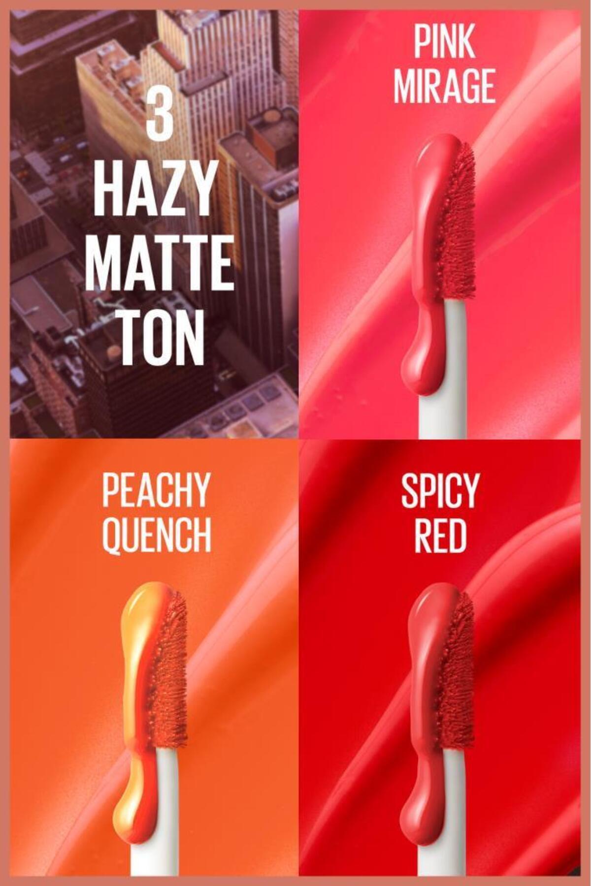 Maybelline New York Sunkisser Hazy Matte Likit Allık - 30 Pink Mirage ...