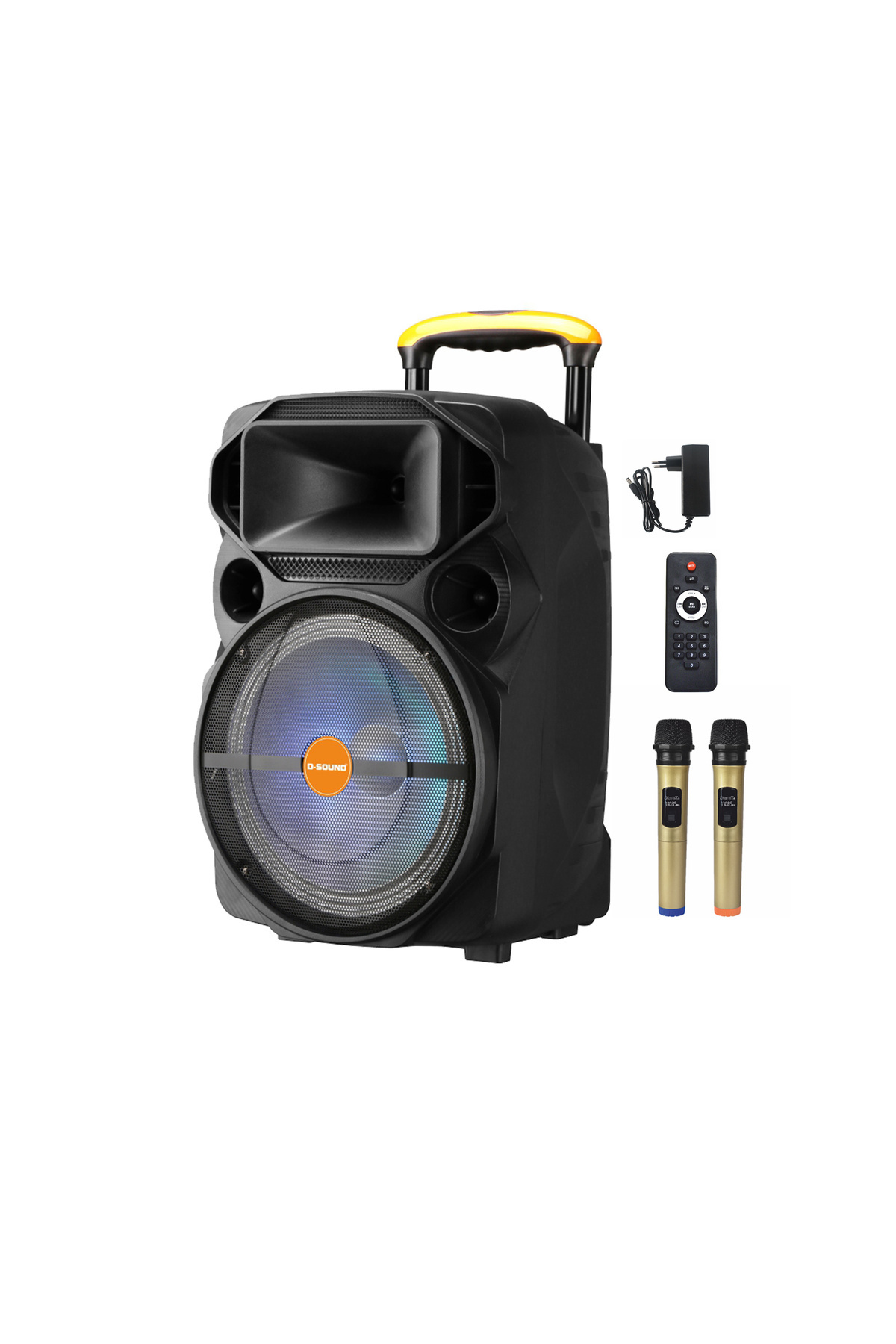 Genel Markalar D SOUND XP-15PA YENİ UHF SİSTEM 400W TAŞINABİLİR ...