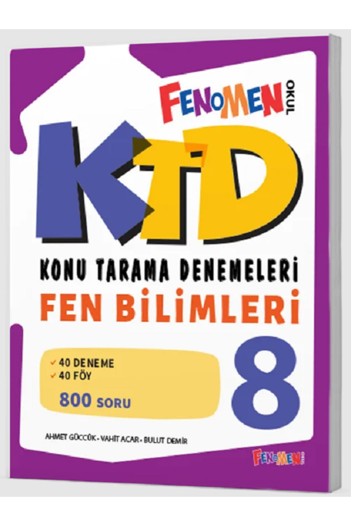 Açı Yayınları 8.Sınıf HIZ LGS 3'Lü Genel Deneme + 8.Sınıf Fenomen KTD ...