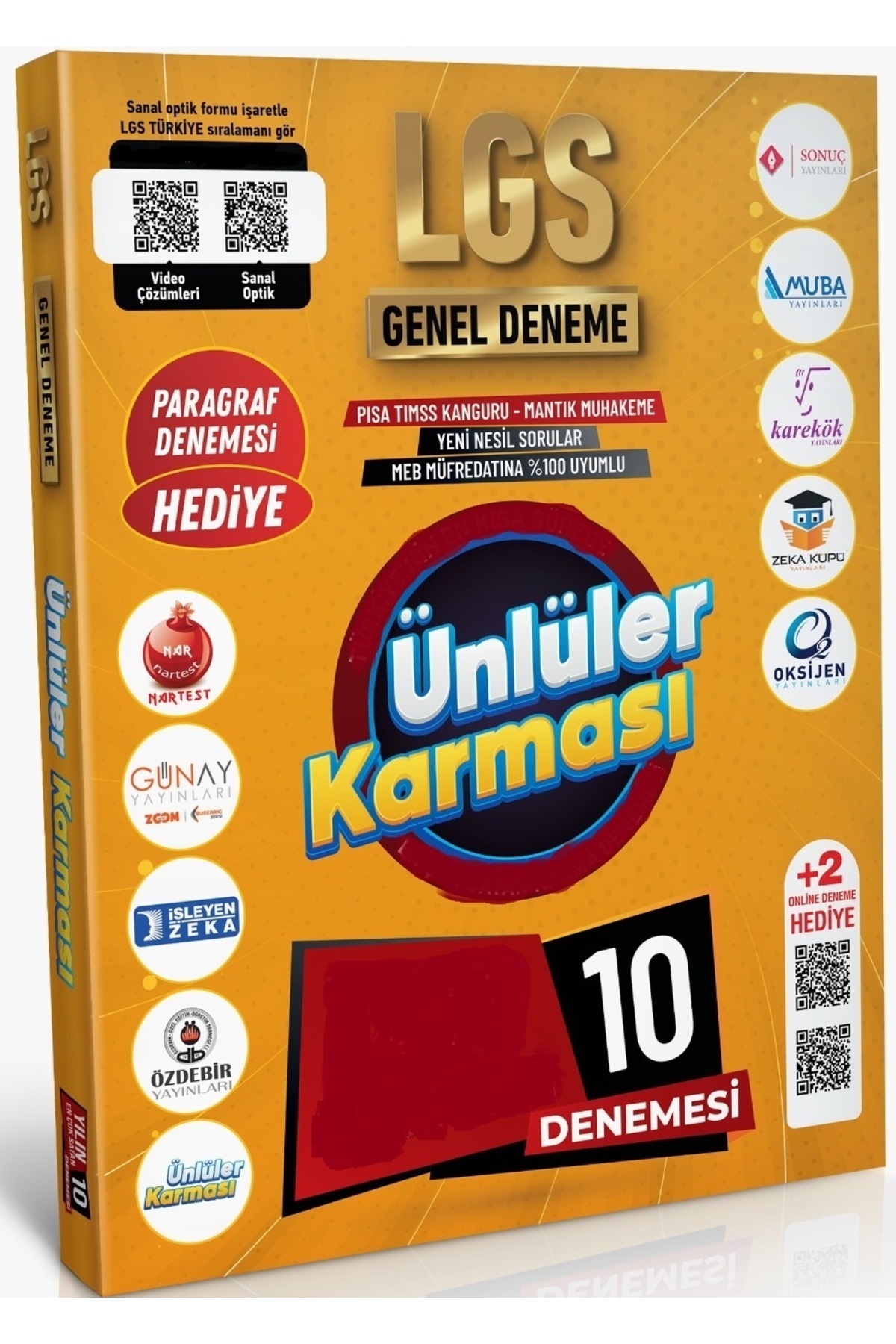 Ünlüler Karması 8.Sınıf LGS Jett 15 Deneme Seti - 2025 LGS Genel Deneme ...