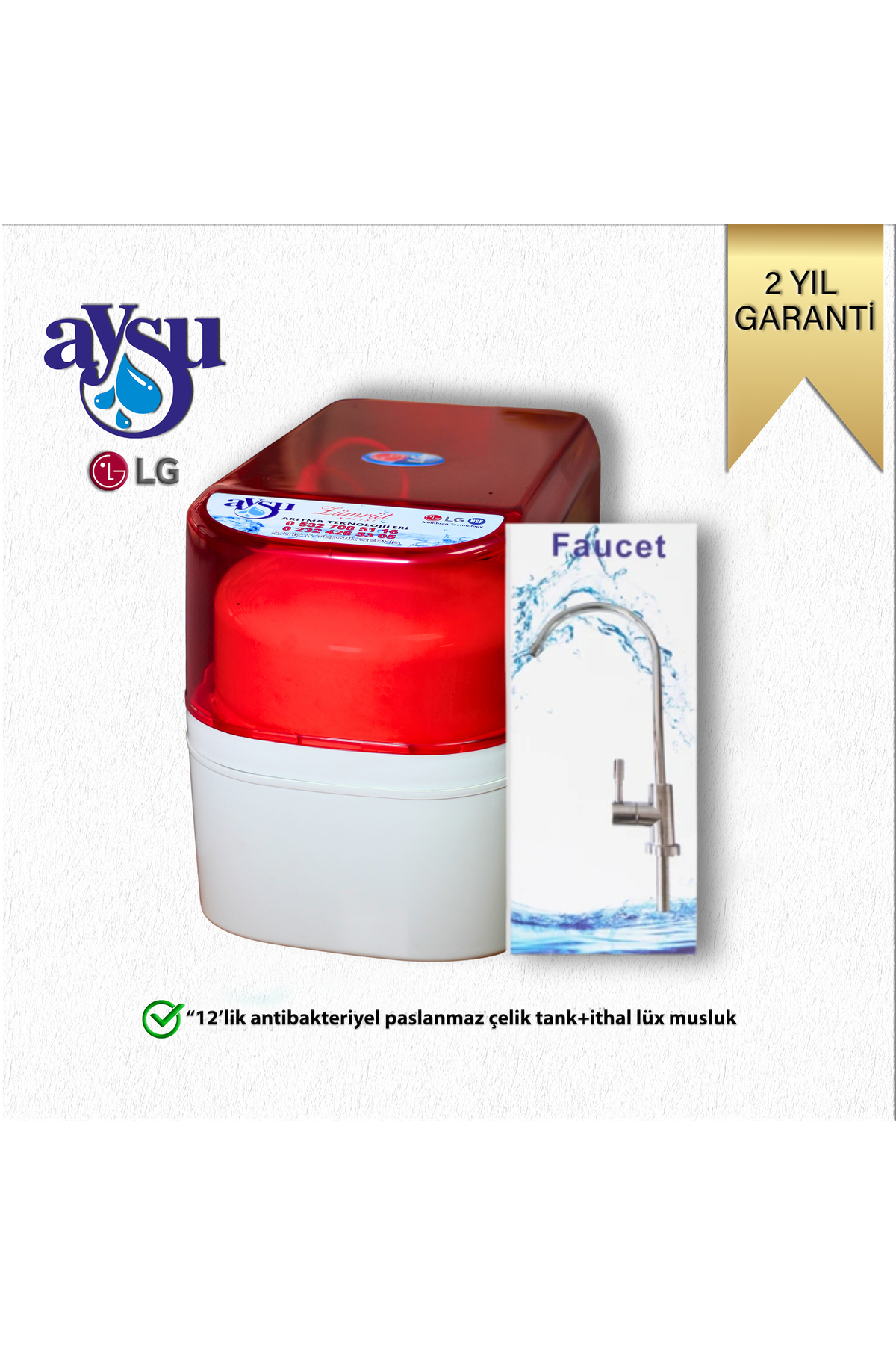 AY-SU ARITMA SİSTEMLERİ VE DEZENFEKTAN Aysu Su Arıtma Cihazı Zümrüt ...