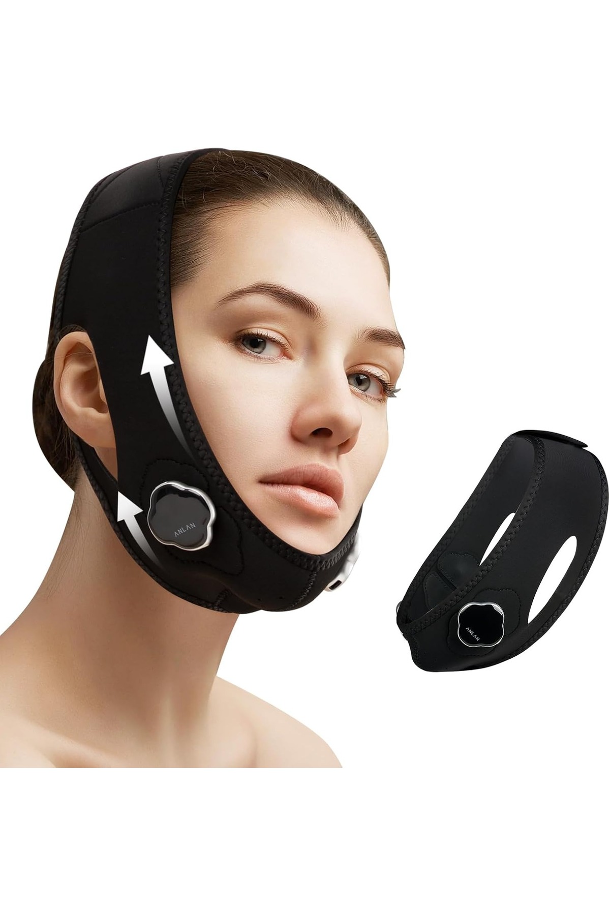 ANLAN Yüz Sıkılaştırıcı 3 Mod, 5 Kademeli V-Shape Çene ve Yüz ...