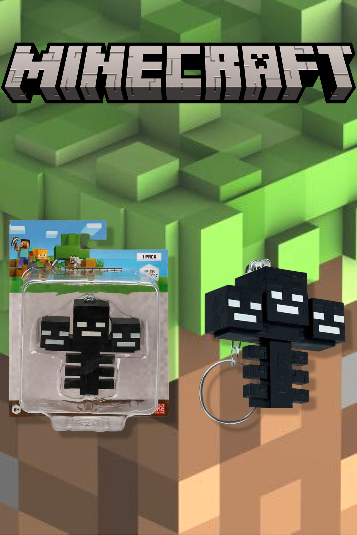 TOYFEST Minecraft 3D Figür Anahtarlık - Wither MODEL 7 - Fiyatı, Yorumları